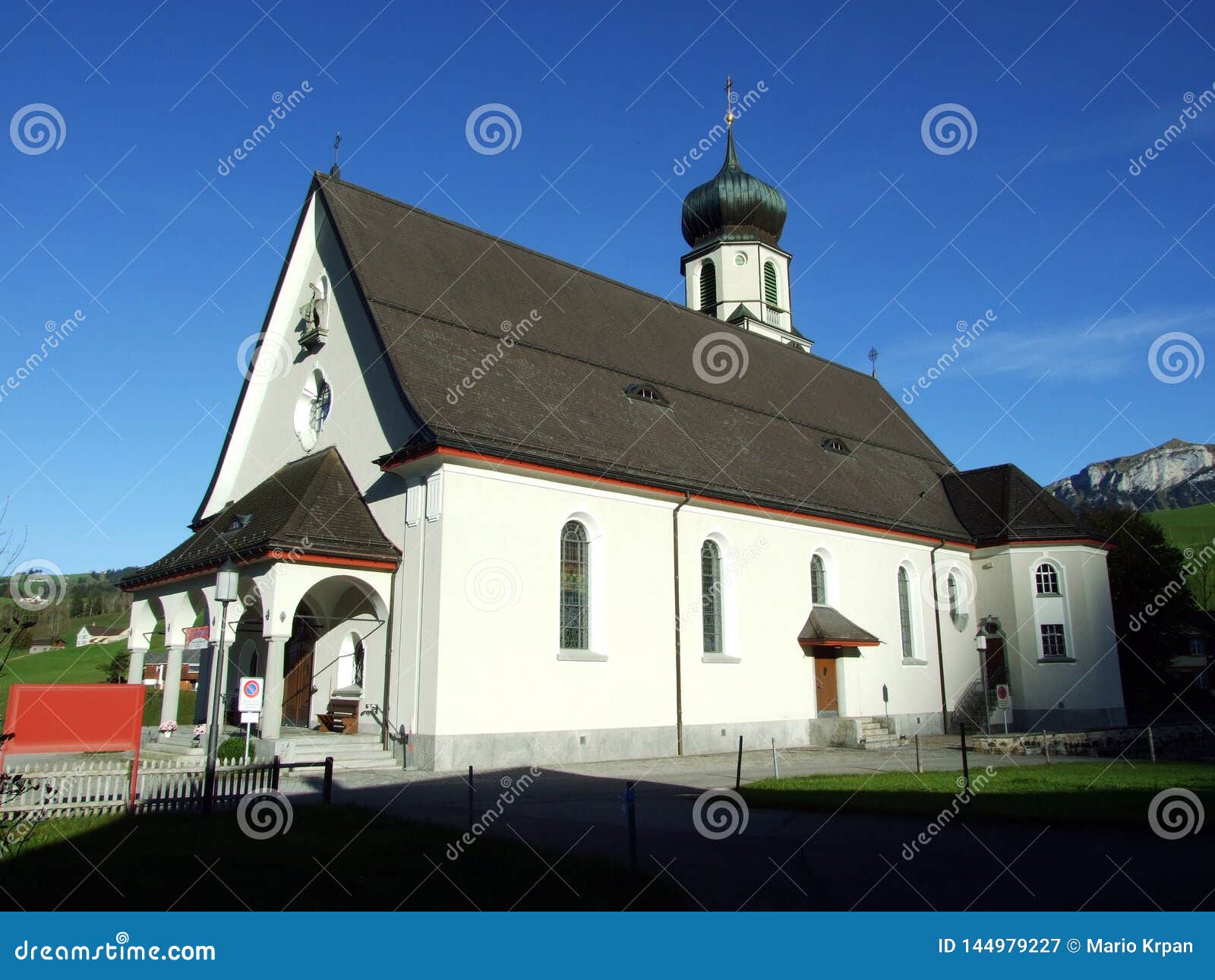 Catholic Parish Church of St. Martin or Kirche St Stock Image - Image ... Catholic Parish Church of St. Martin or Kirche St Stock Image - Image ...