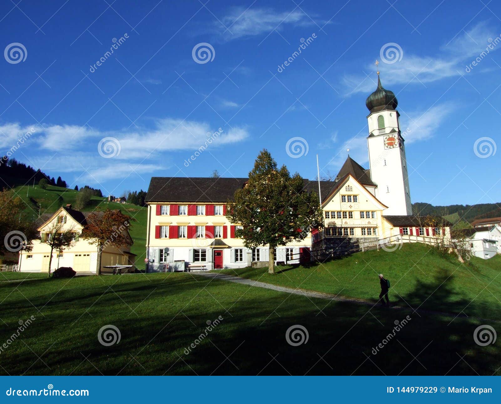 Catholic Parish Church of St. Martin or Kirche St Stock Image - Image ... Catholic Parish Church of St. Martin or Kirche St Stock Image - Image ...