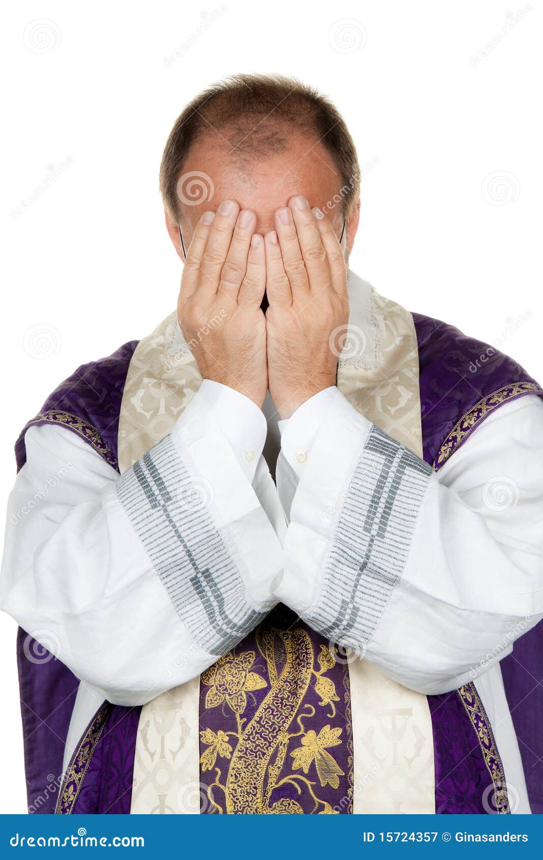 Catholic priest stock image. Image of stress, faith, chaplain - 15724357
