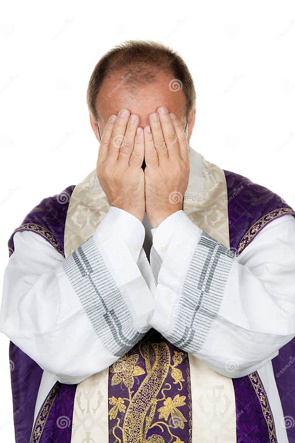Catholic priest stock image. Image of stress, faith, chaplain - 15724357