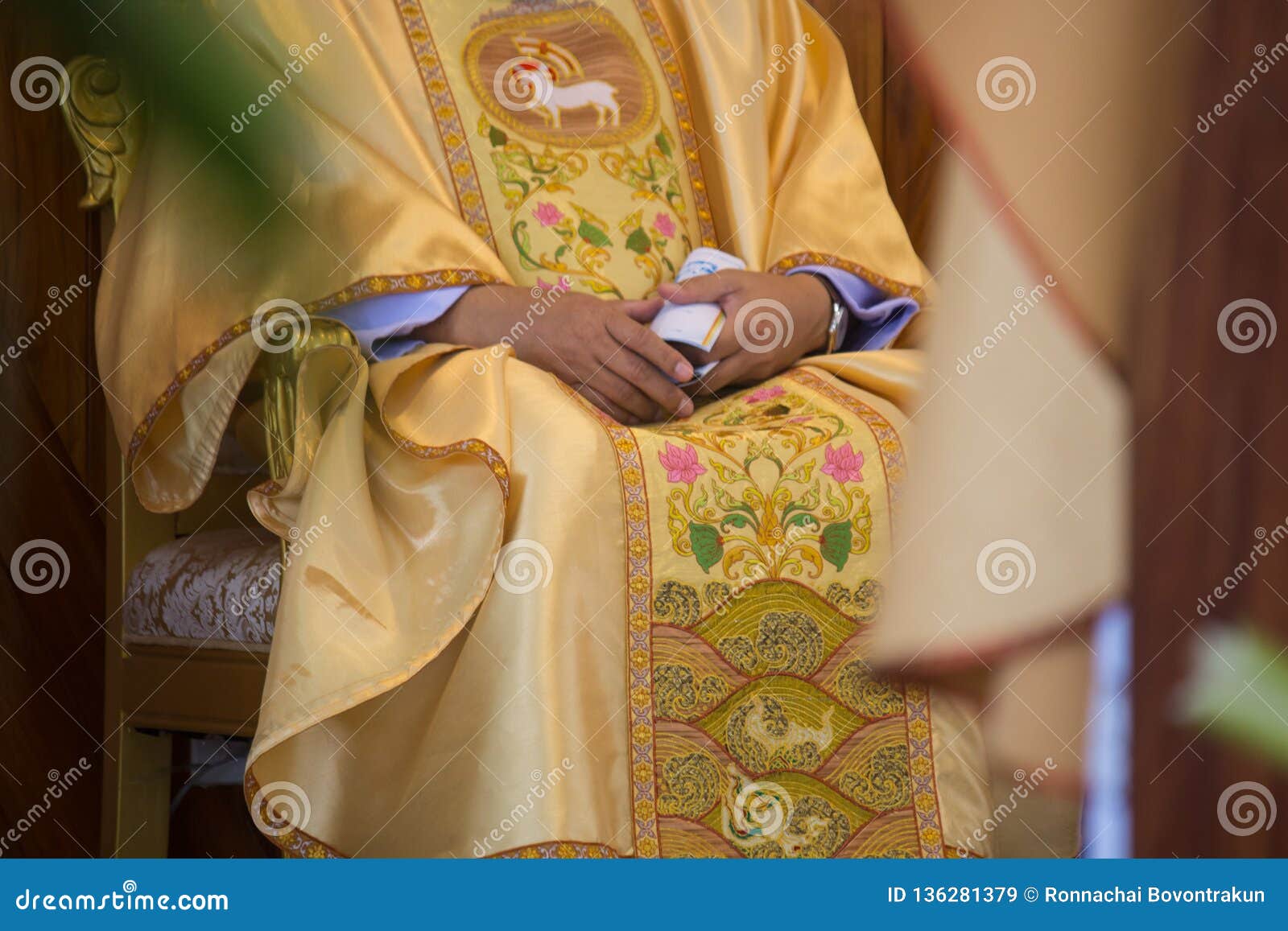 The catholic priest stock image. Image of page, concept - 136281379