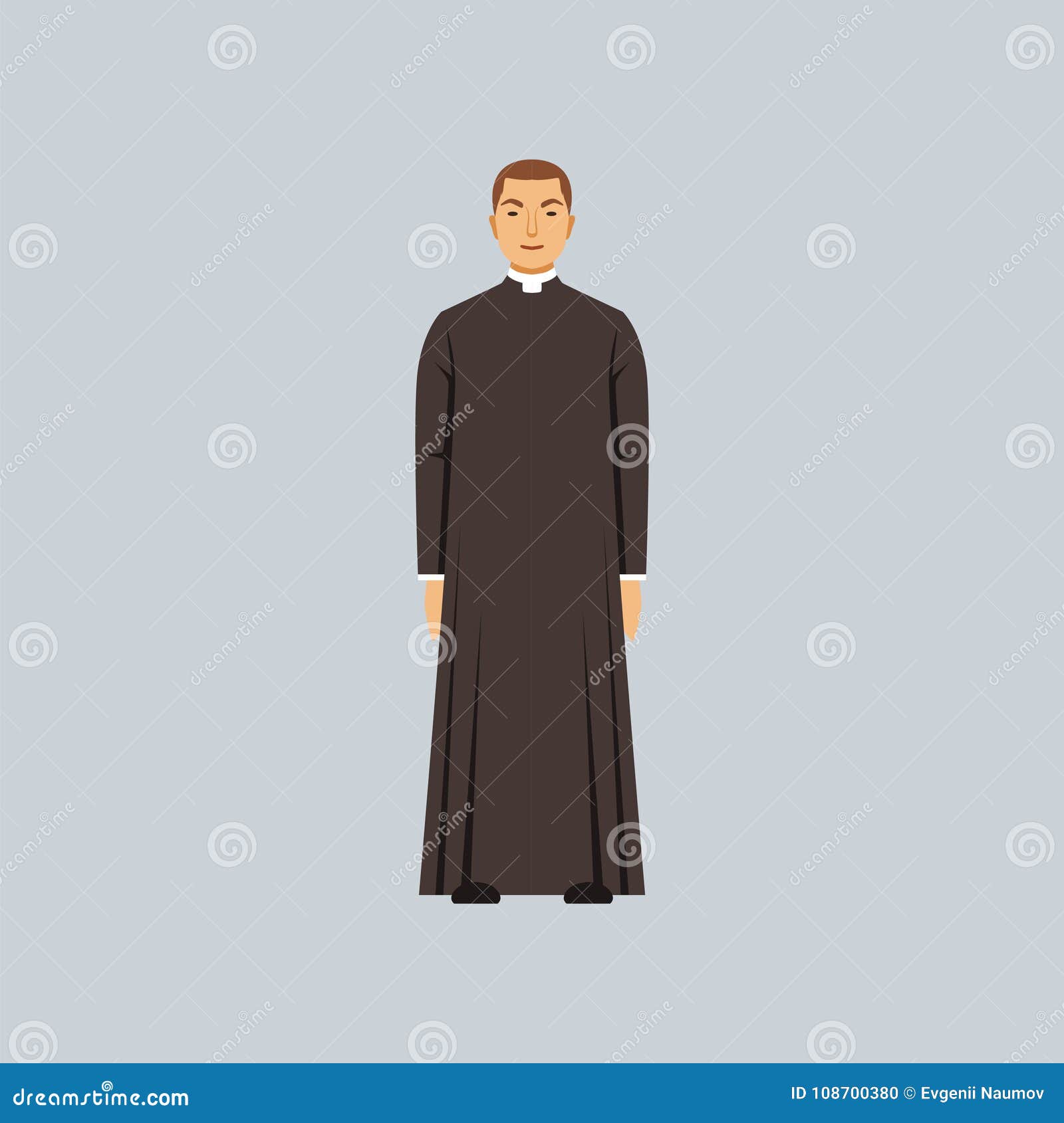 Catholic Priest or Pastor, Representative of Religious Confession ...