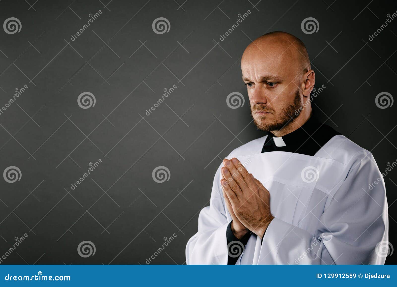 Priest Of White Magic, Sorcerer With Magical Mask Occult Masonic Lodge ...