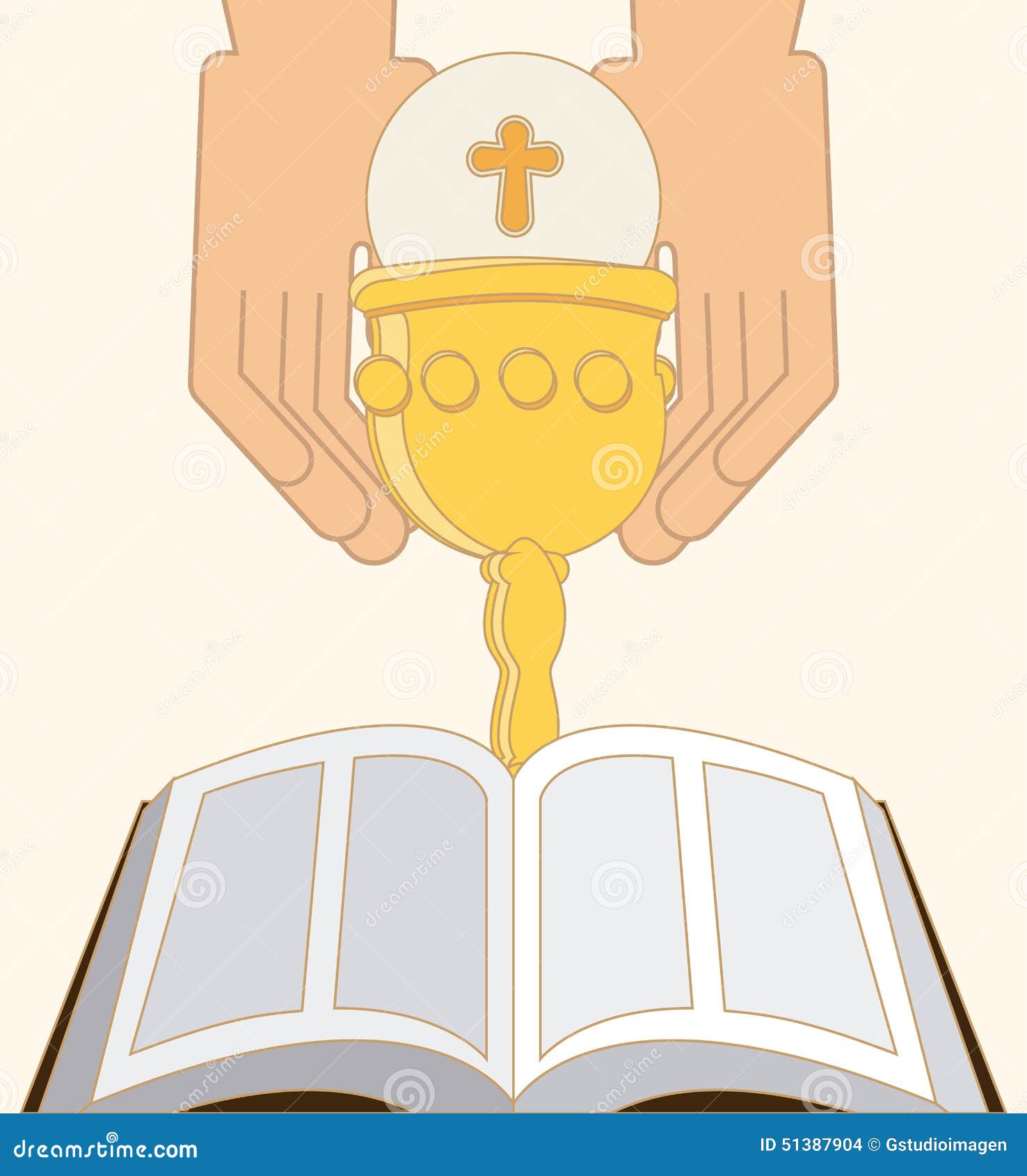 Catholic religion stock vector. Illustration of cross - 51387904