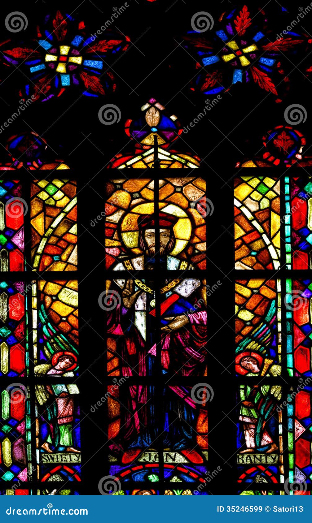 Catholic Saint stock image. Image of christ, interior - 35246599
