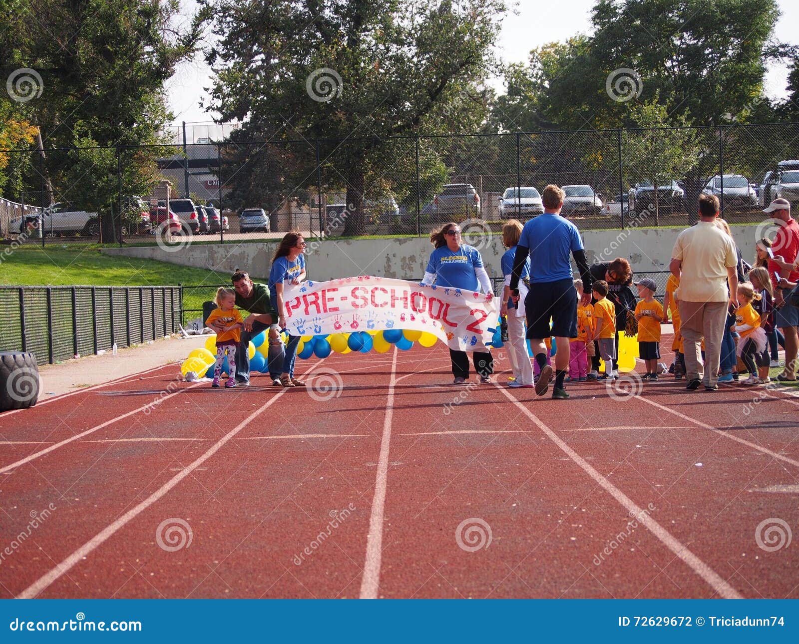 Catholic School Pre-school Fun Run Editorial Photography - Image of ...