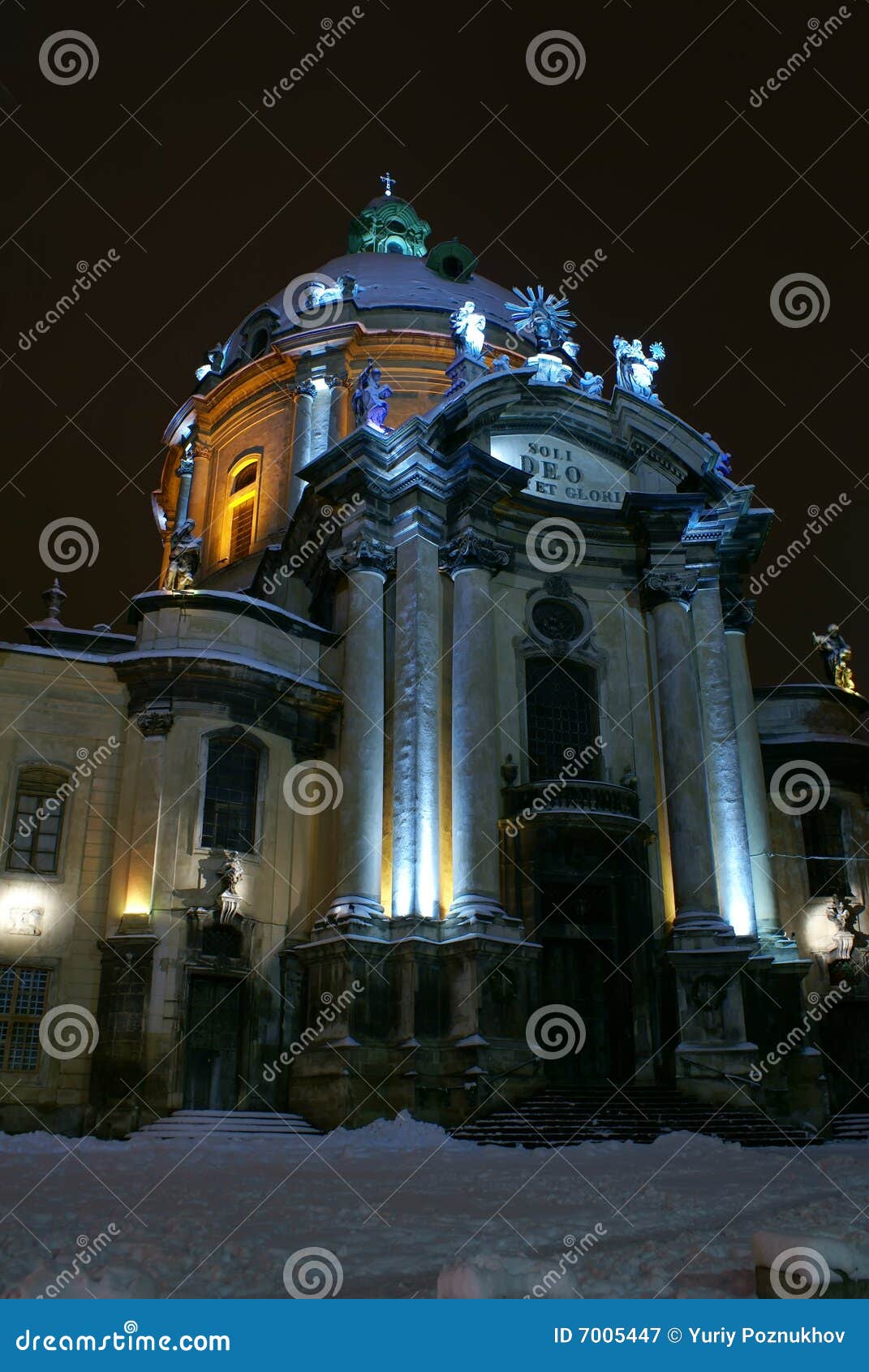 Catholic temple stock image. Image of ancient, february - 7005447