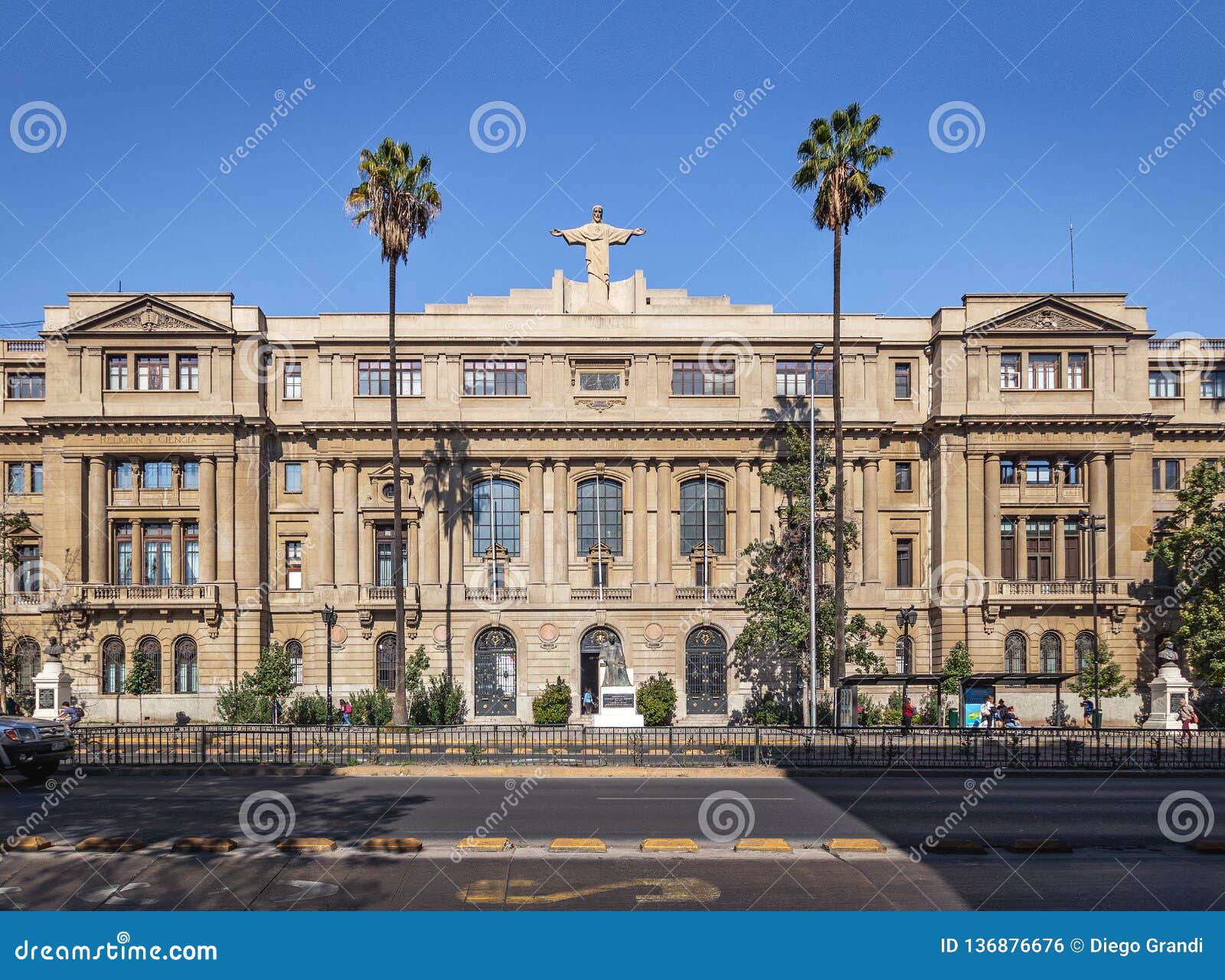 Catholic University - Santiago, Chile Editorial Photo - Image of ...