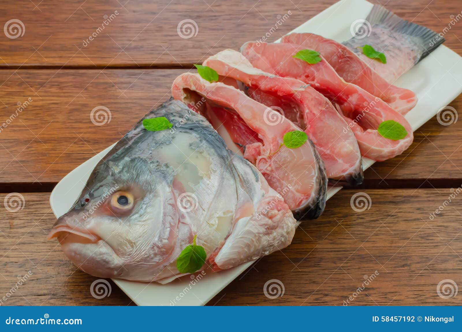 Catla fish stock photo. Image of food, pink, freshwater - 58457192