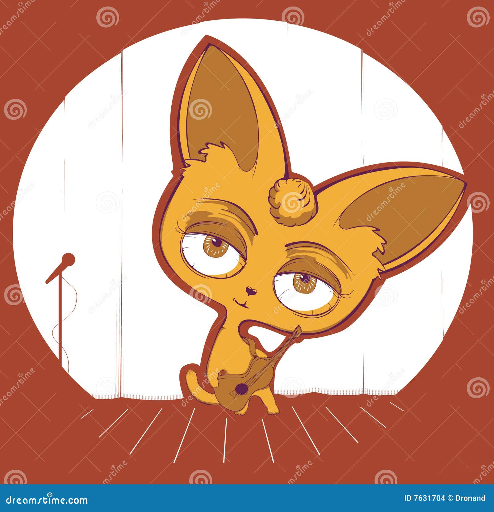 Catling ilustración del vector. Ilustración de gato, aparezca - 7631704