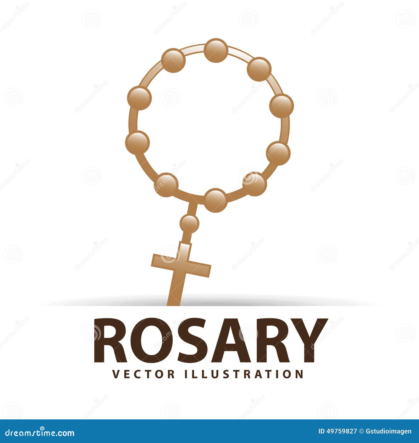 Catolic symbol stock illustration. Illustration of christ - 49759827