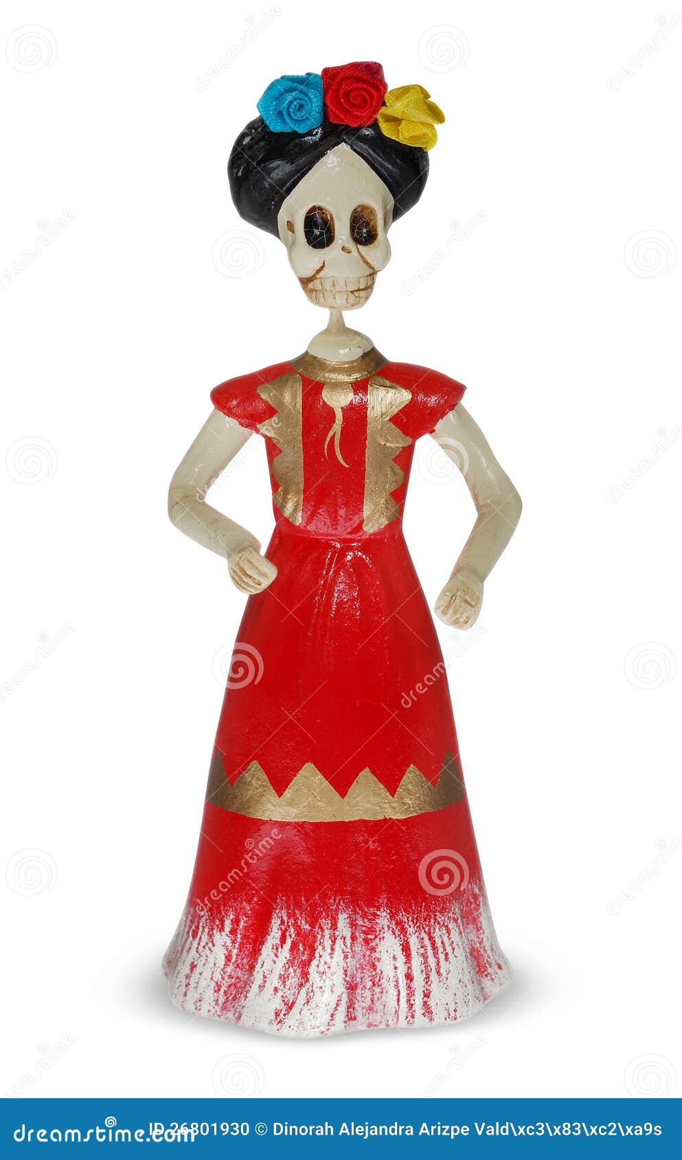Catrina stock photo. Image of folkloric, mexican, catrina - 26801930