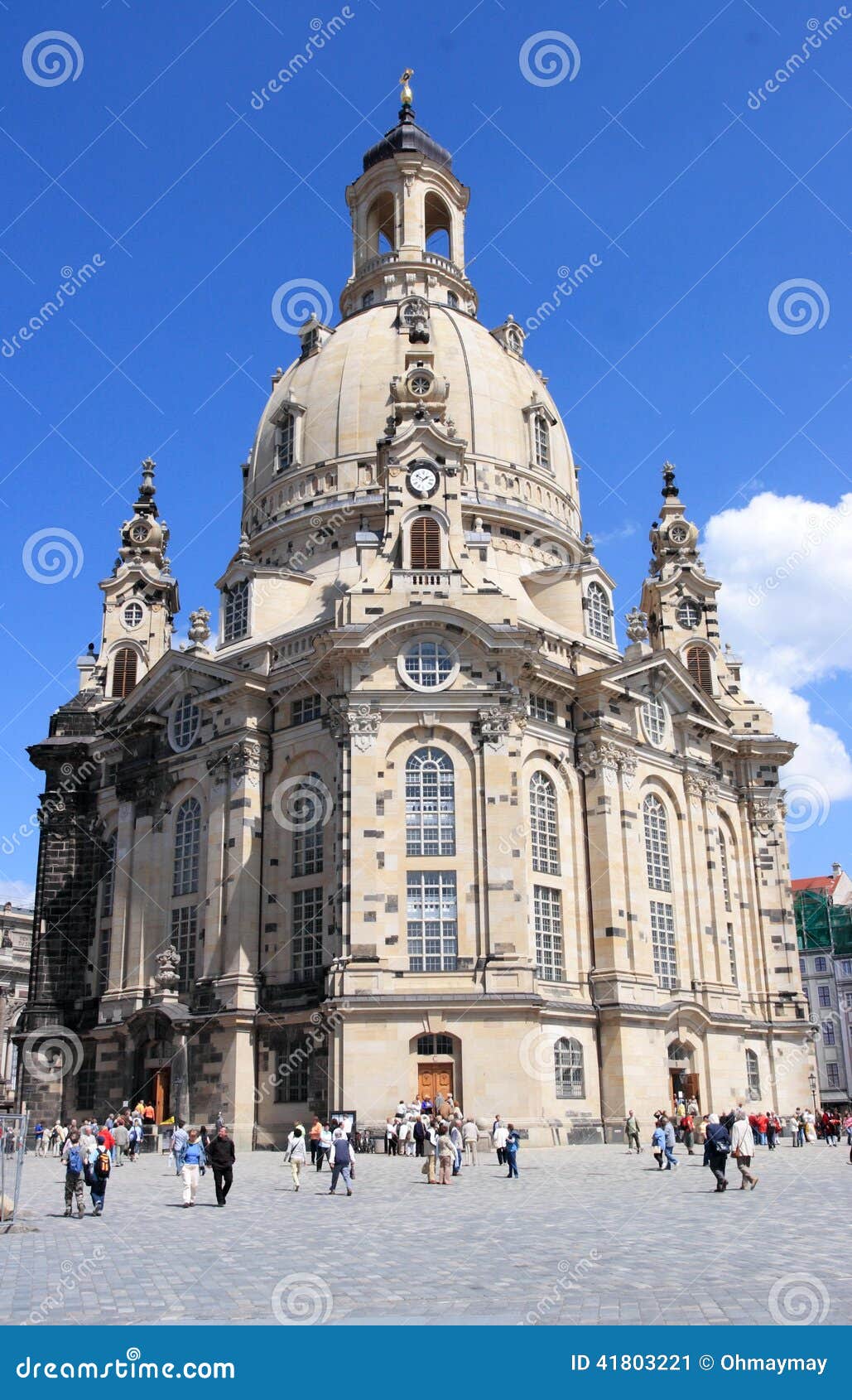 Cattedrale Bianca Di Dresda Fotografia Editoriale - Immagine di ...