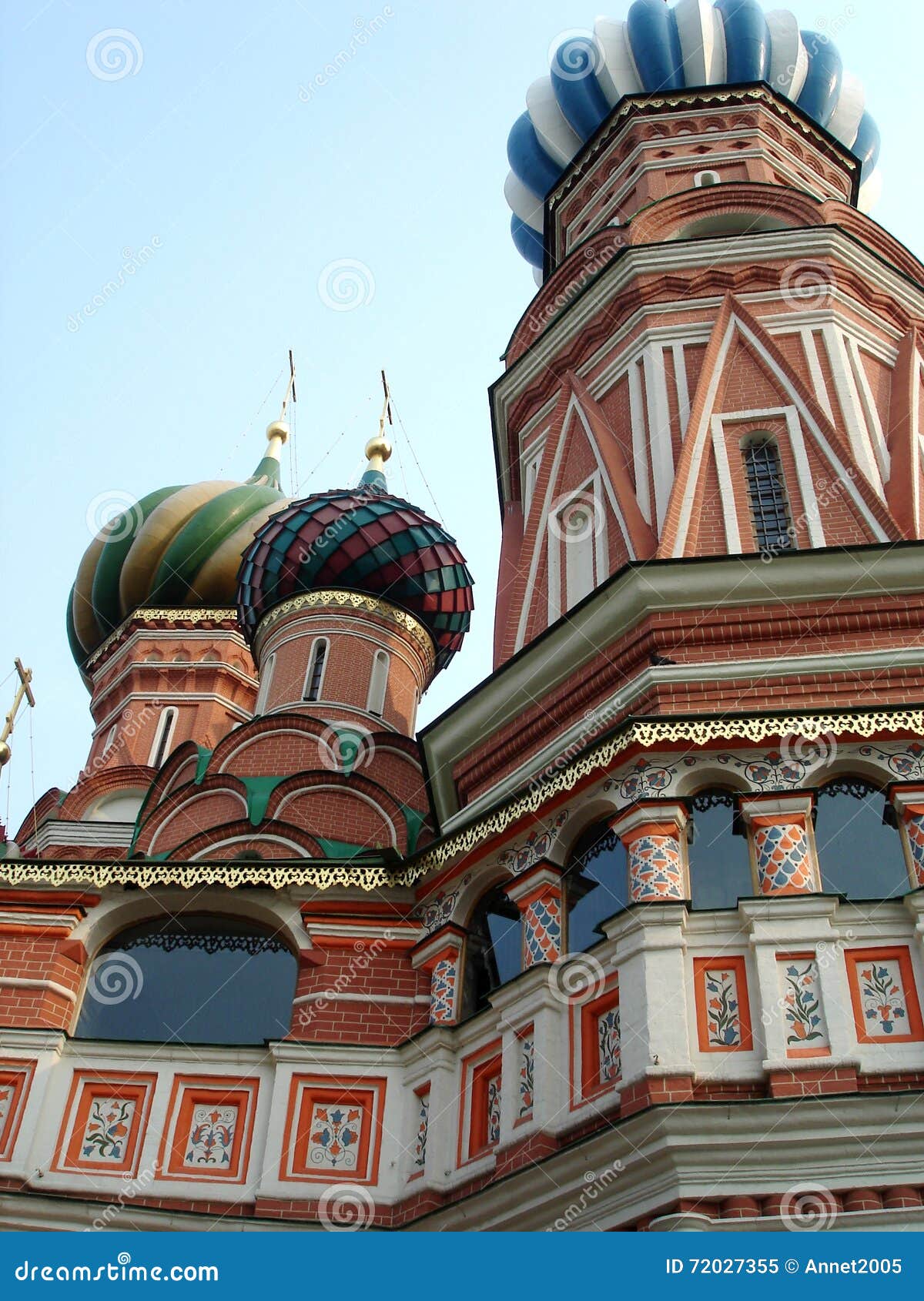 Cattedrale Dei Basilici Della St - Quadrato Rosso Di Mosca Immagine ...