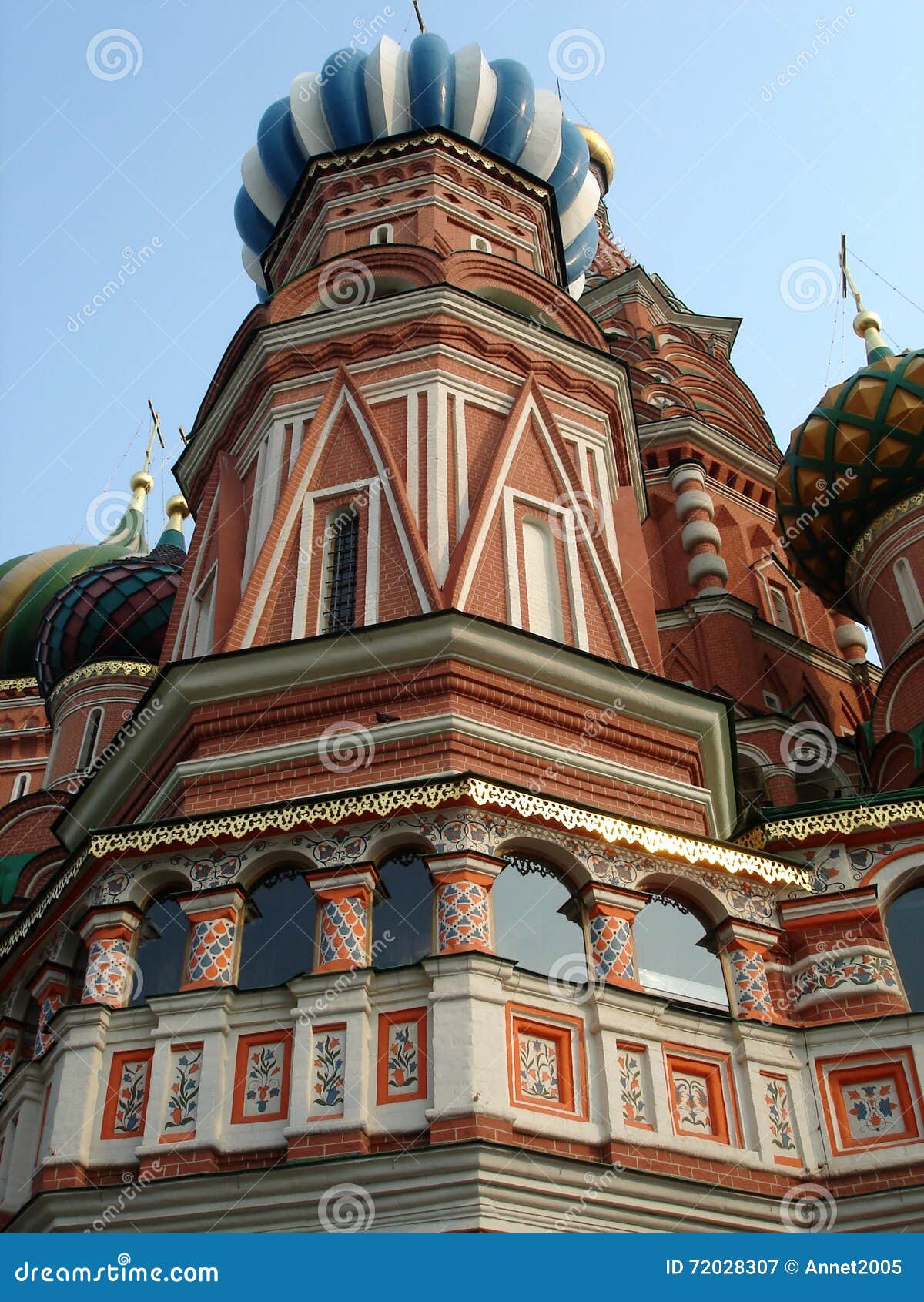 Cattedrale Dei Basilici Della St - Quadrato Rosso Di Mosca Immagine ...