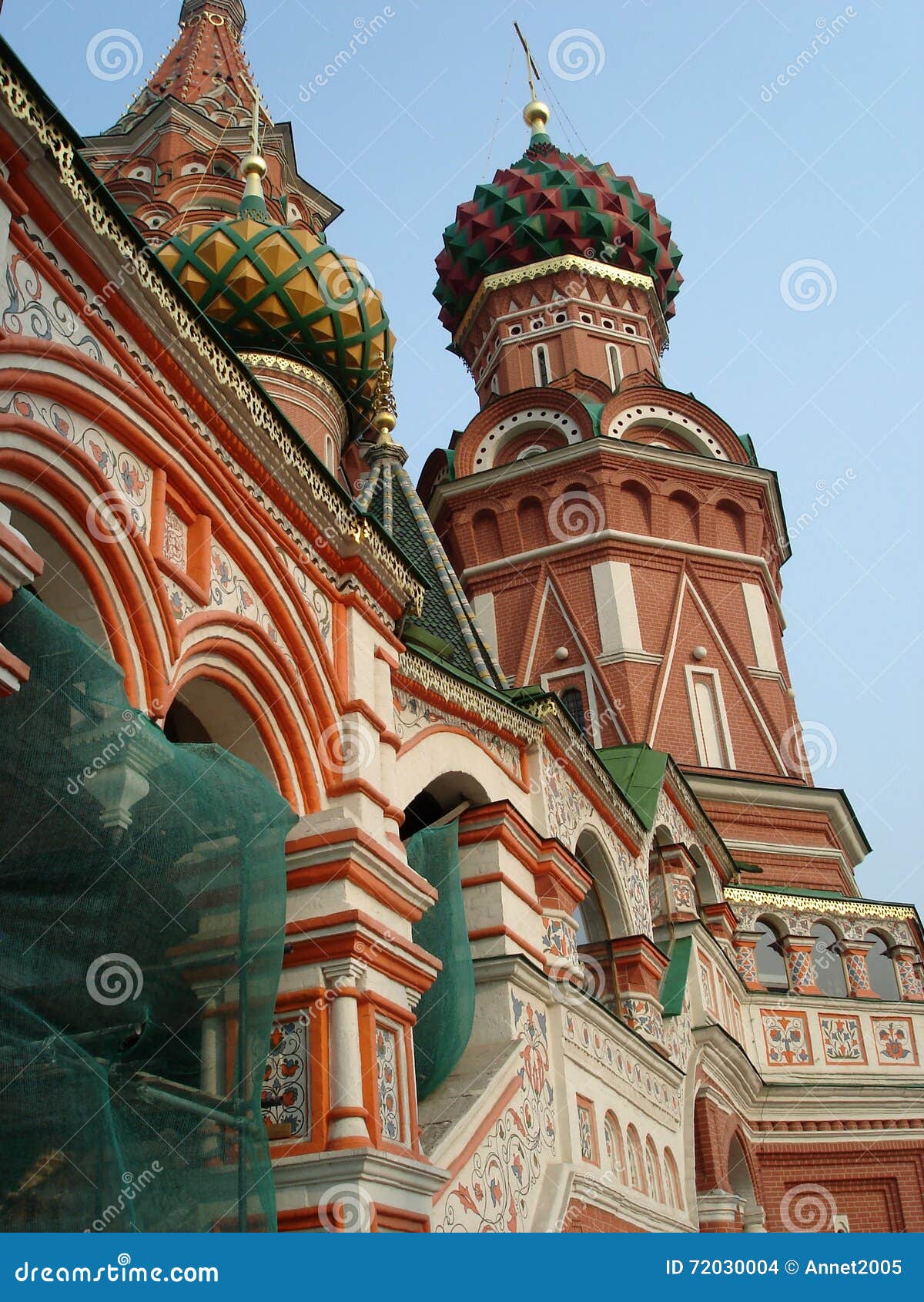 Cattedrale Dei Basilici Della St - Quadrato Rosso Di Mosca Fotografia ...