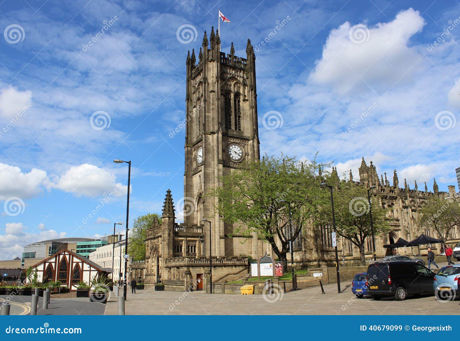 Cattedrale Di Manchester, Manchester, Inghilterra Immagine Stock ...