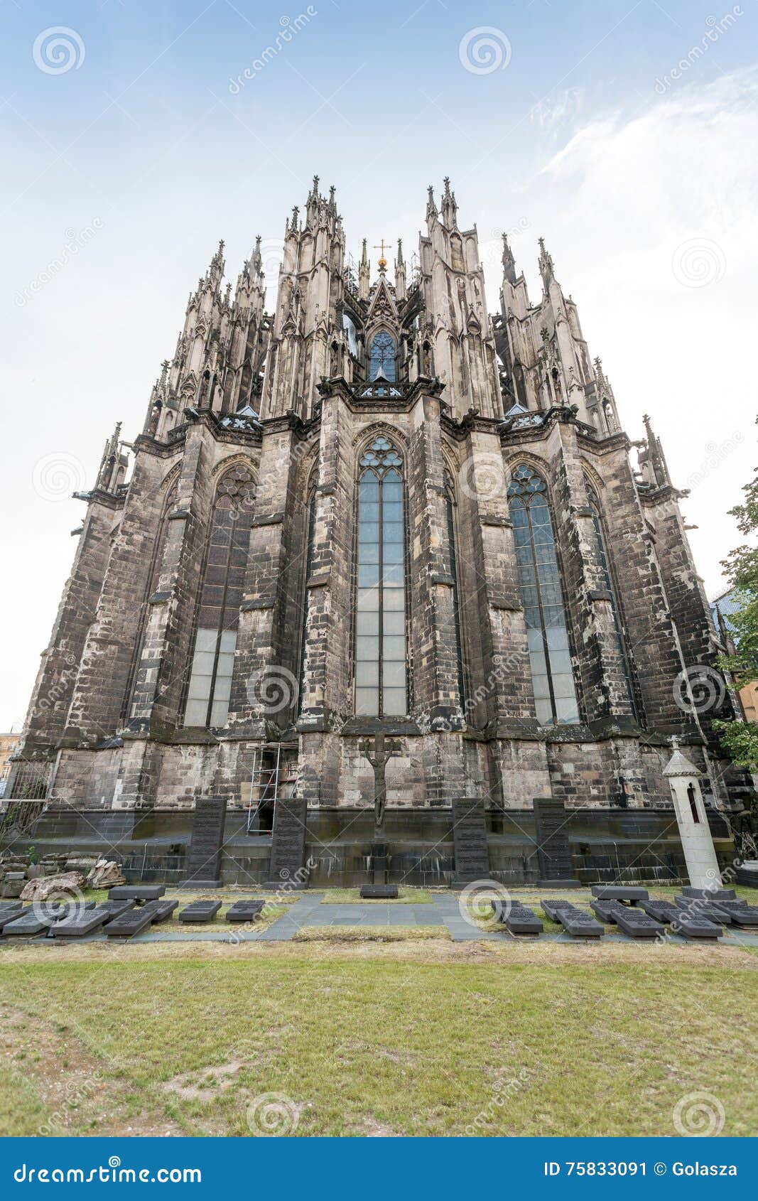 Cattedrale Gotica in Koln, Germania Immagine Stock - Immagine di gotico ...