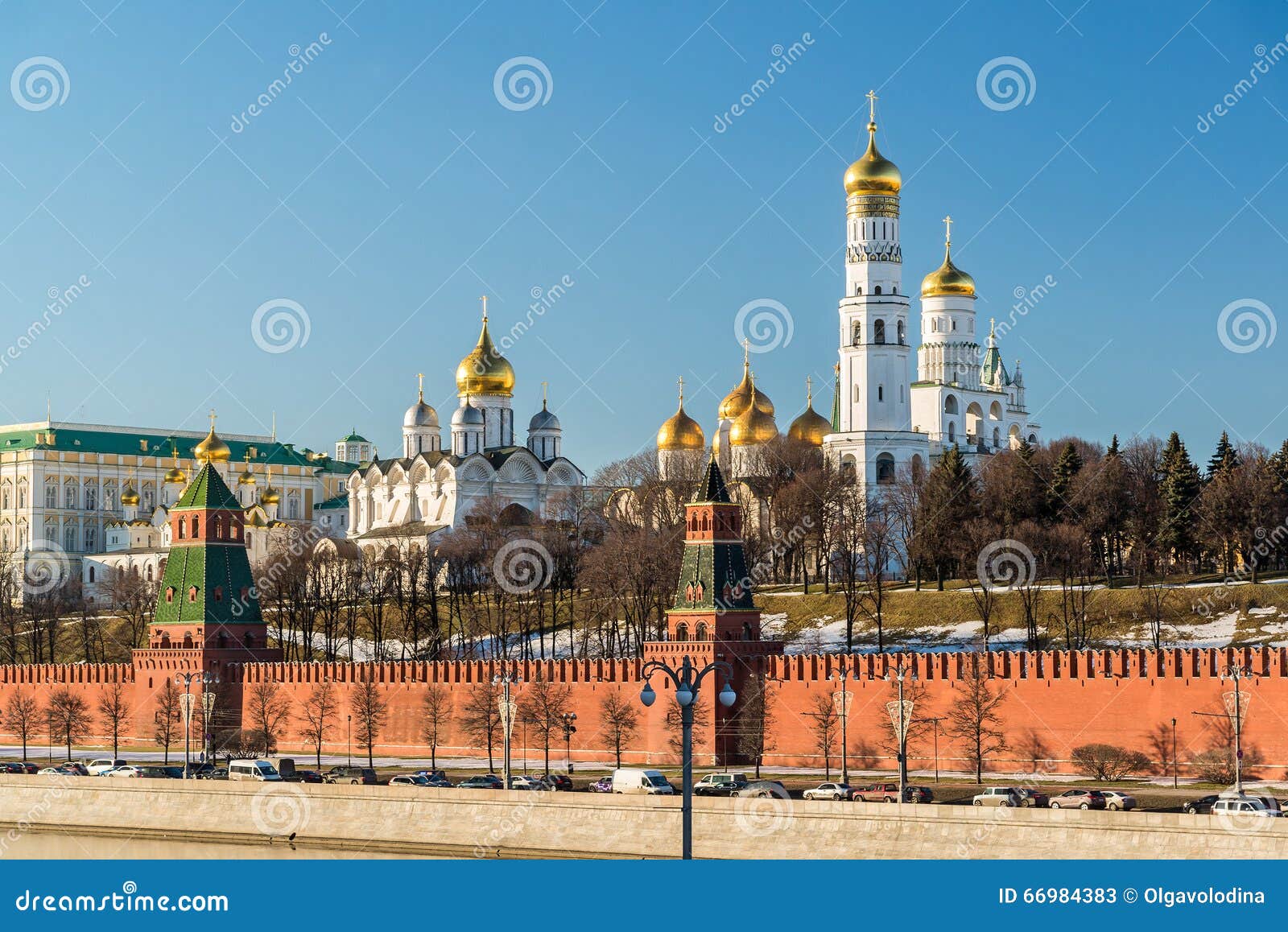 Cattedrali Del Cremlino Di Mosca, Russia Immagine Stock - Immagine di ...