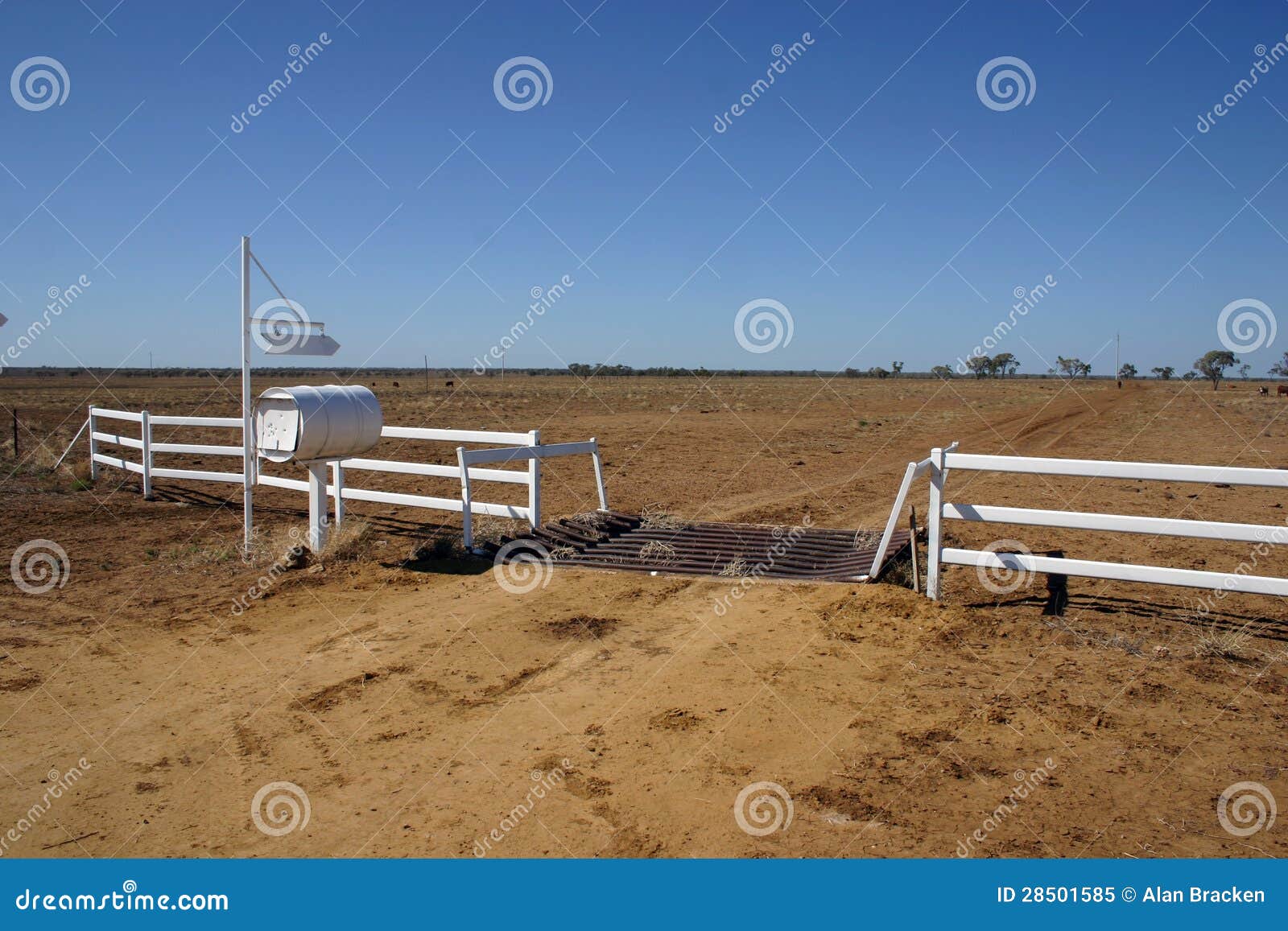 Cattle Station, Nullarbor Plain Royalty-Free Stock Photo ...