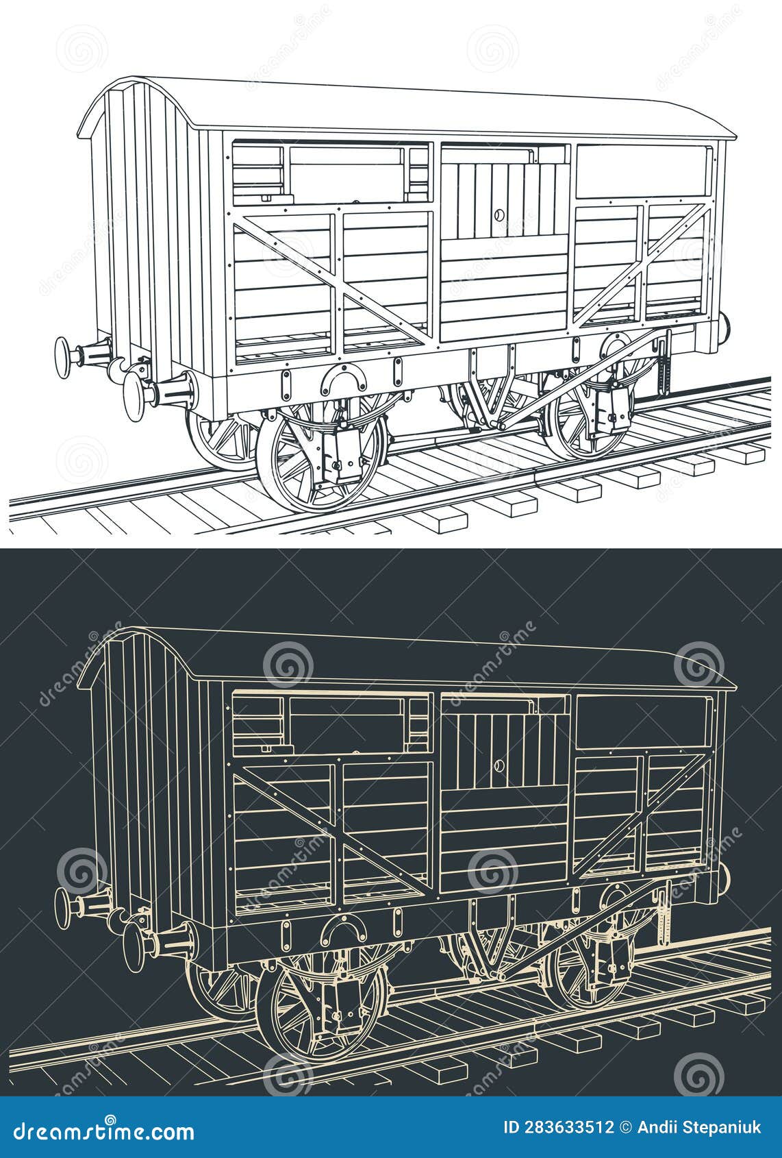 Cattle Wagon Hand Draw Icon. Element Of Farming Illustration Icons ...