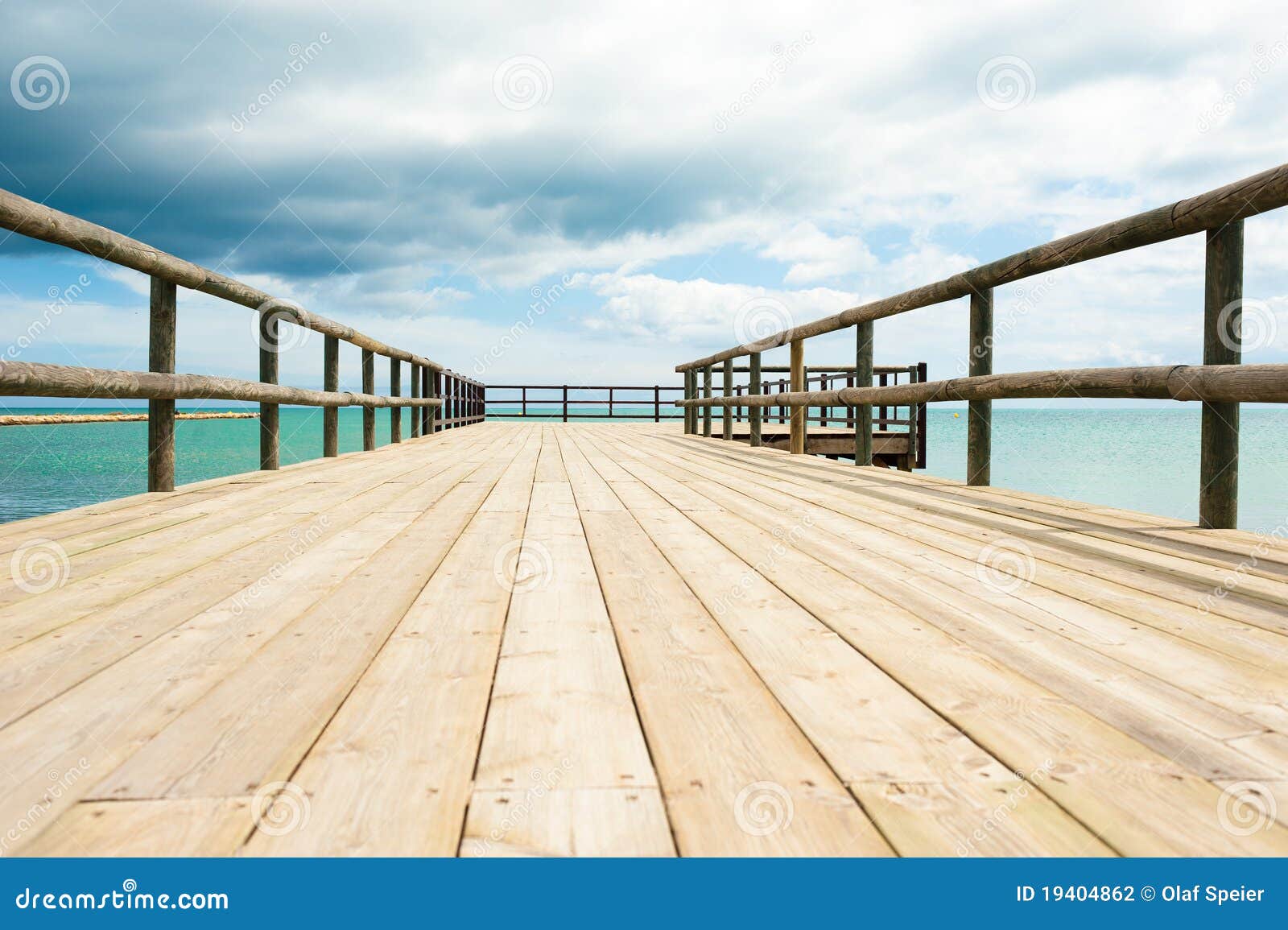 Catwalk stock photo. Image of idyllic, wooden, overcast - 19404862