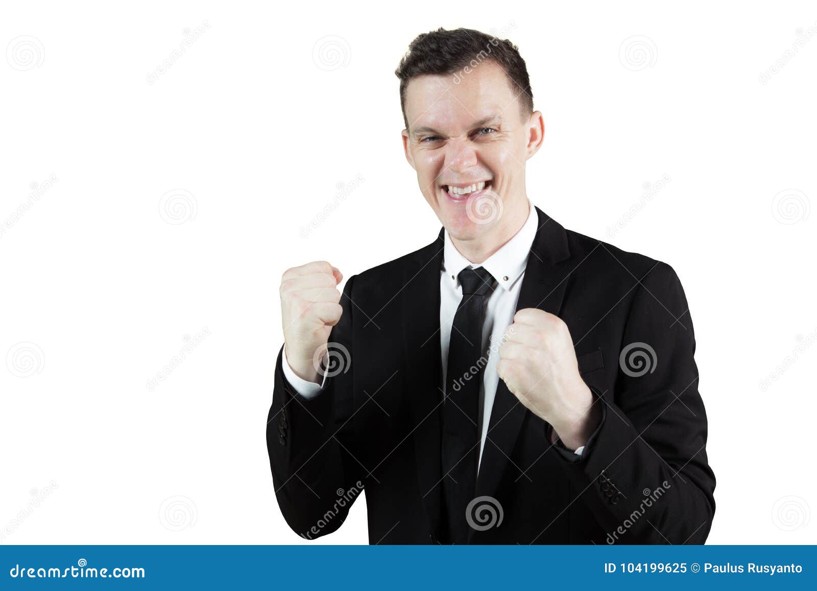 Caucasian Businessman Celebrate His Success Stock Image - Image of ... Caucasian Businessman Celebrate His Success Stock Image - Image of ...