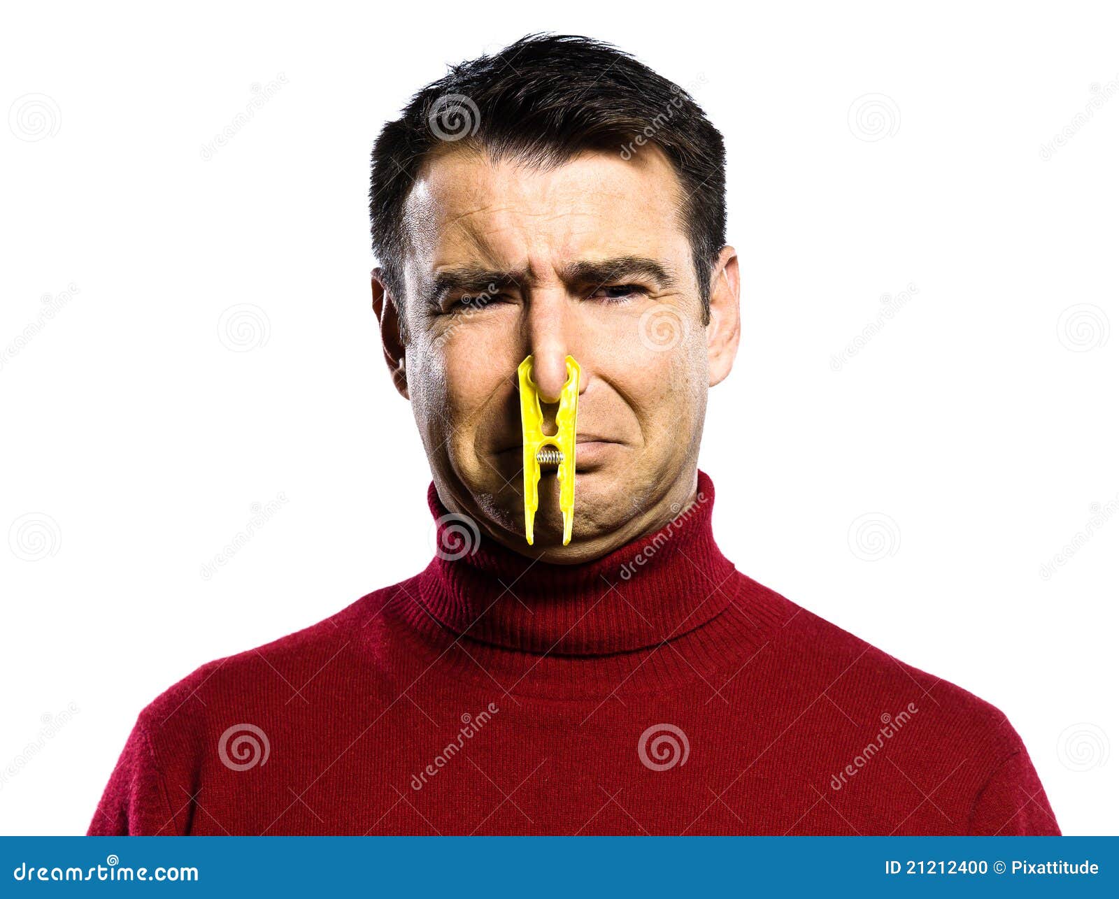 Caucasian man unpleasant stock photo. Image of puckering - 21212400