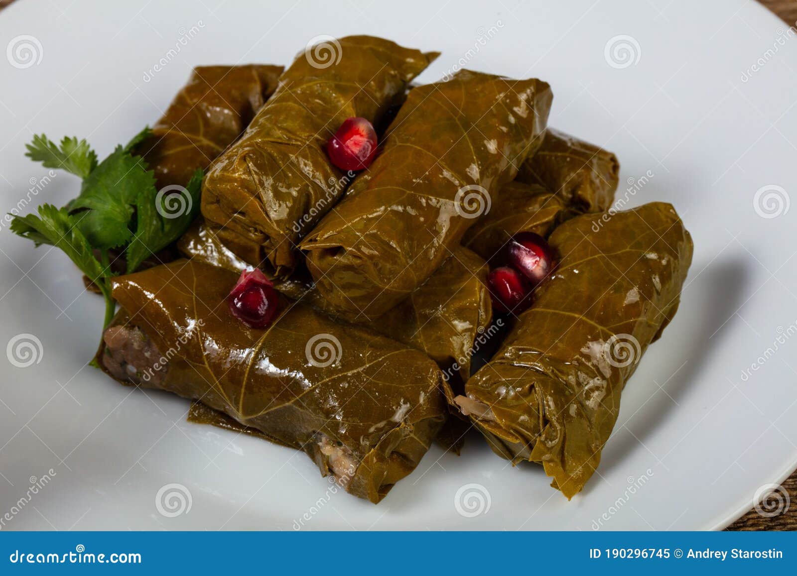Caucasian Traditional Dolma Stock Image - Image of greece, gourmet ...
