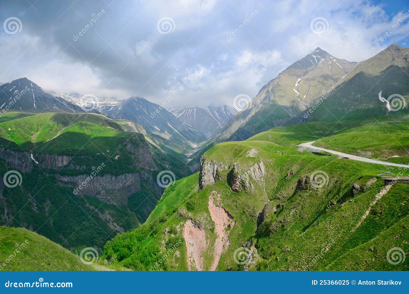 Caucasus mountains stock image. Image of military, rock - 25366025