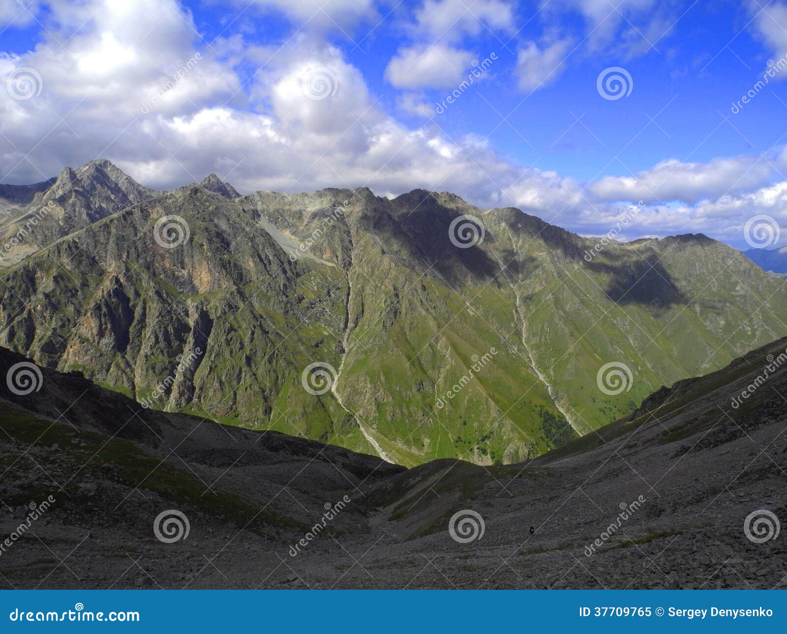 In Caucasus mountains stock image. Image of glacier, wildlife - 37709765