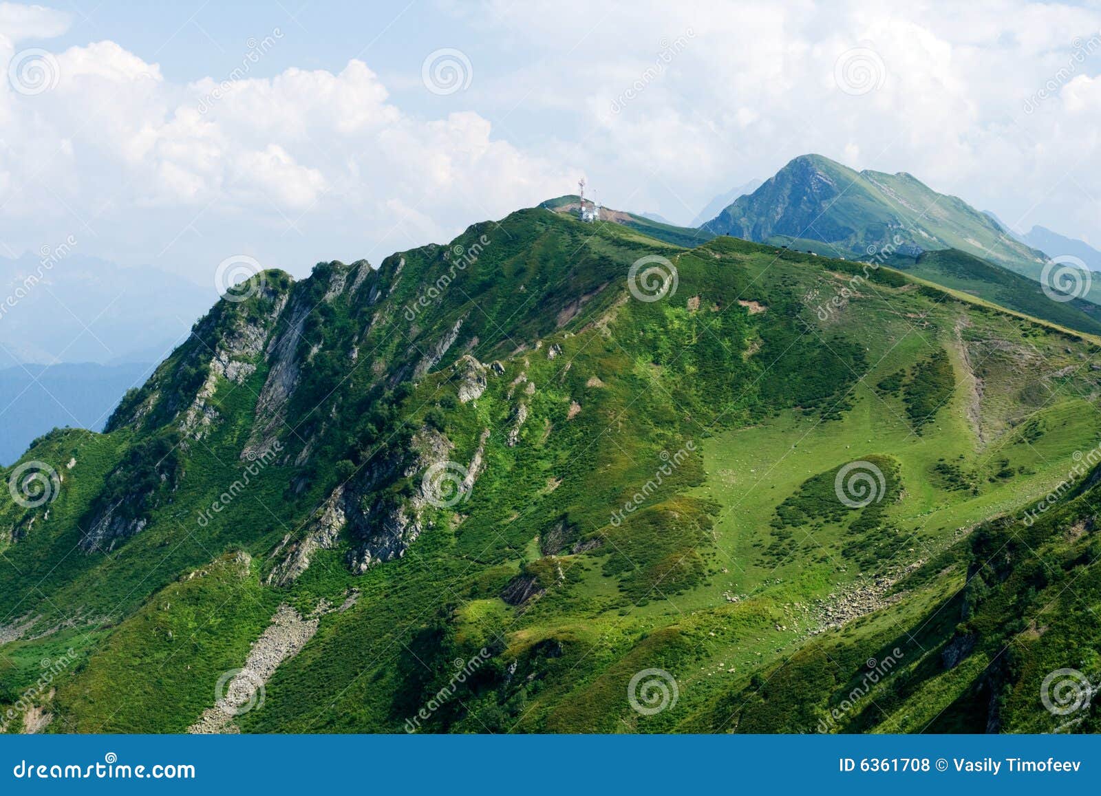 Caucasus mountains stock photo. Image of tranquil, land - 6361708