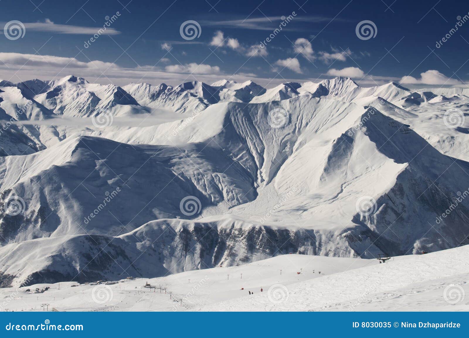 Caucasus Mountains stock image. Image of beautiful, mountainside - 8030035