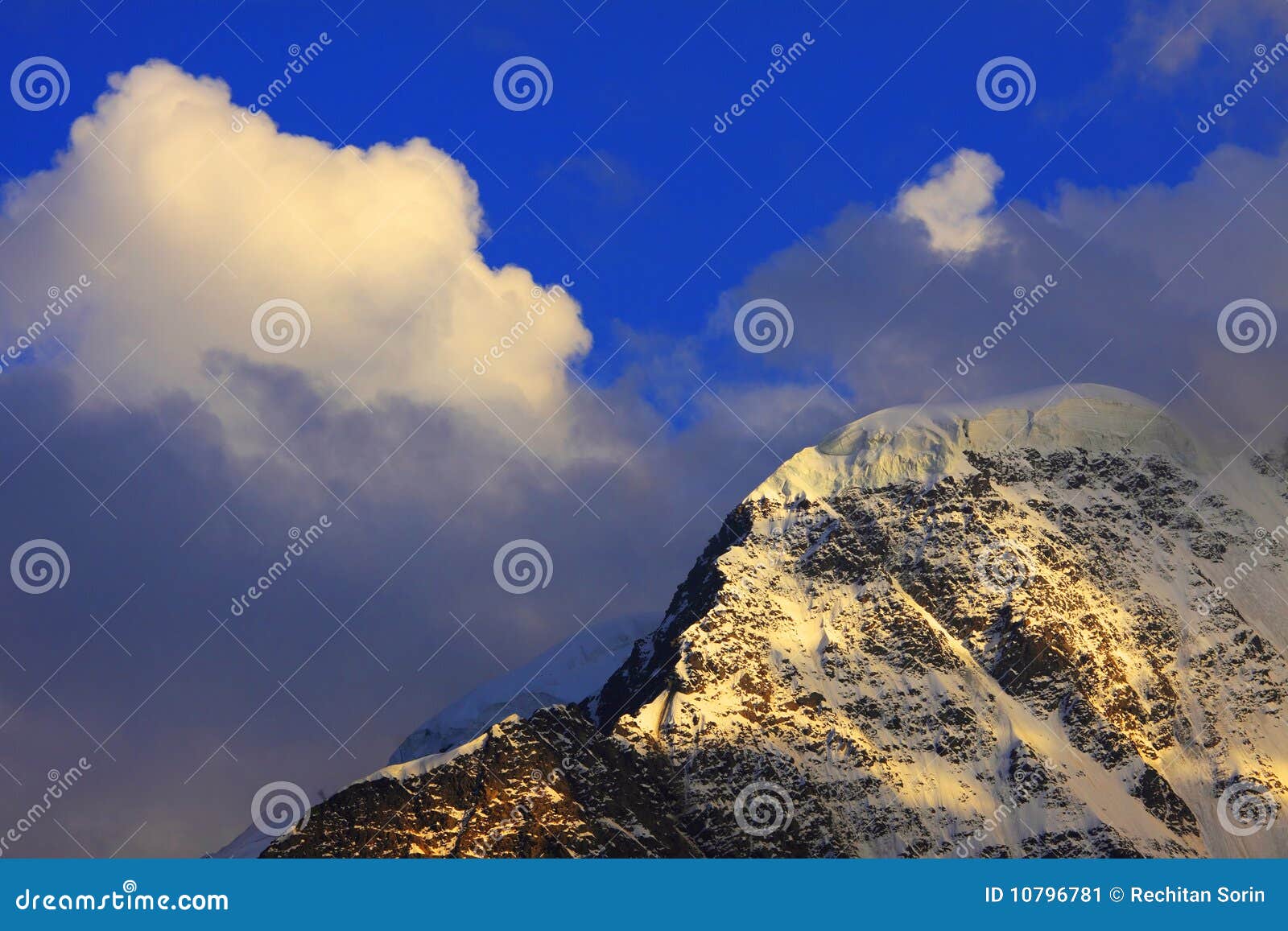 Caucasus Sunset stock image. Image of travel, rock, altitude - 10796781