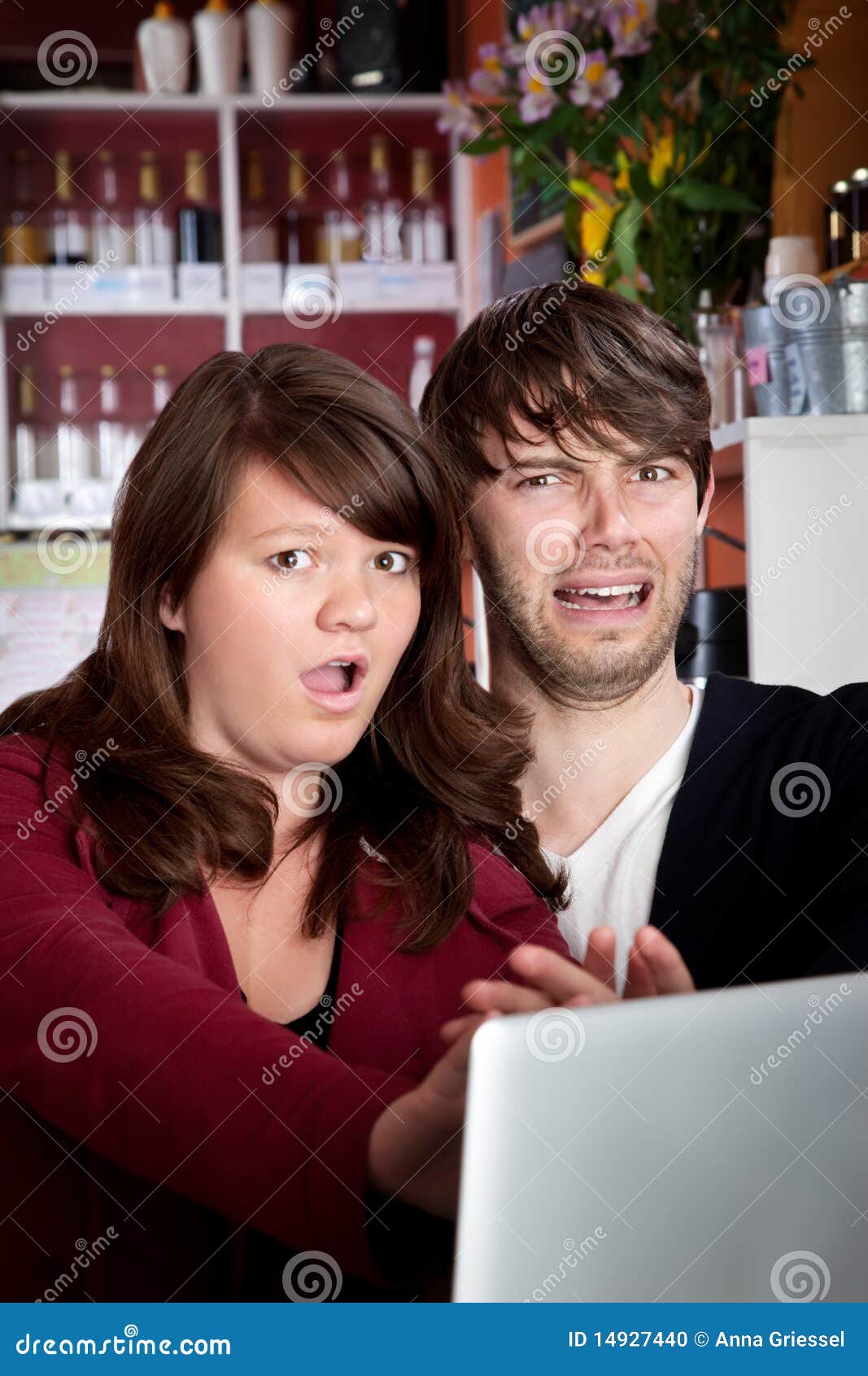Caught stock photo. Image of reaction, couples, female - 14927440