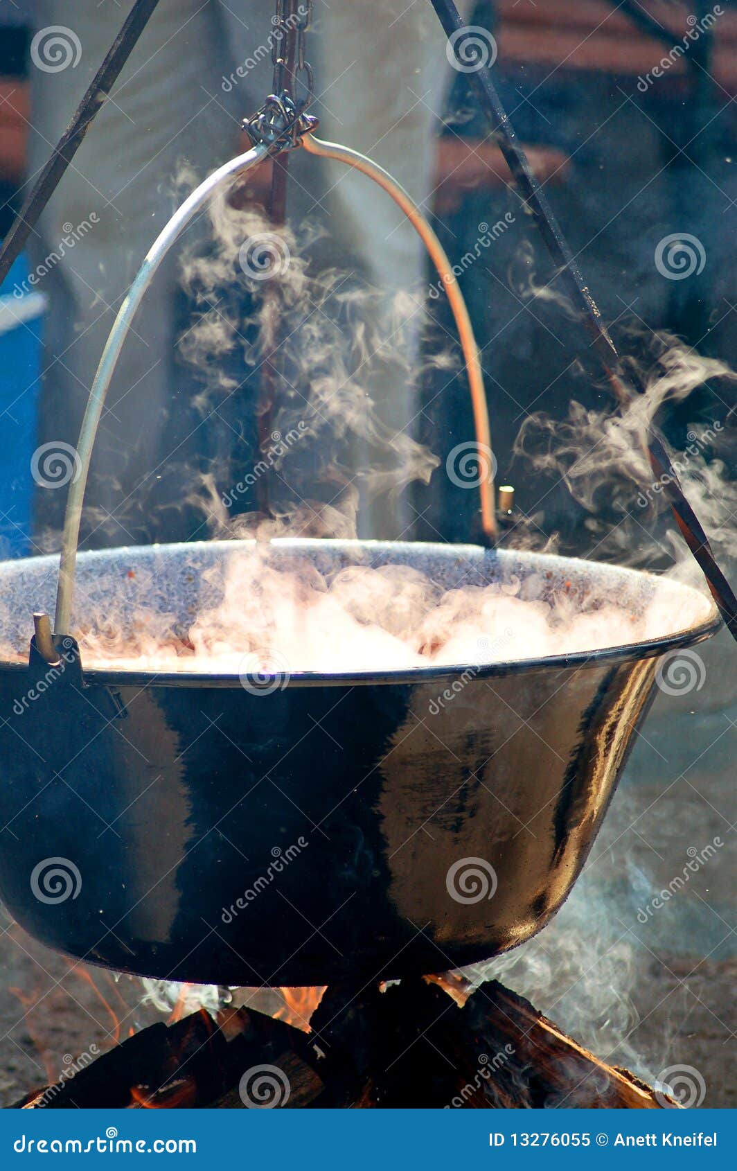 Cauldron stock image. Image of ember, ladle, hungarian - 13276055