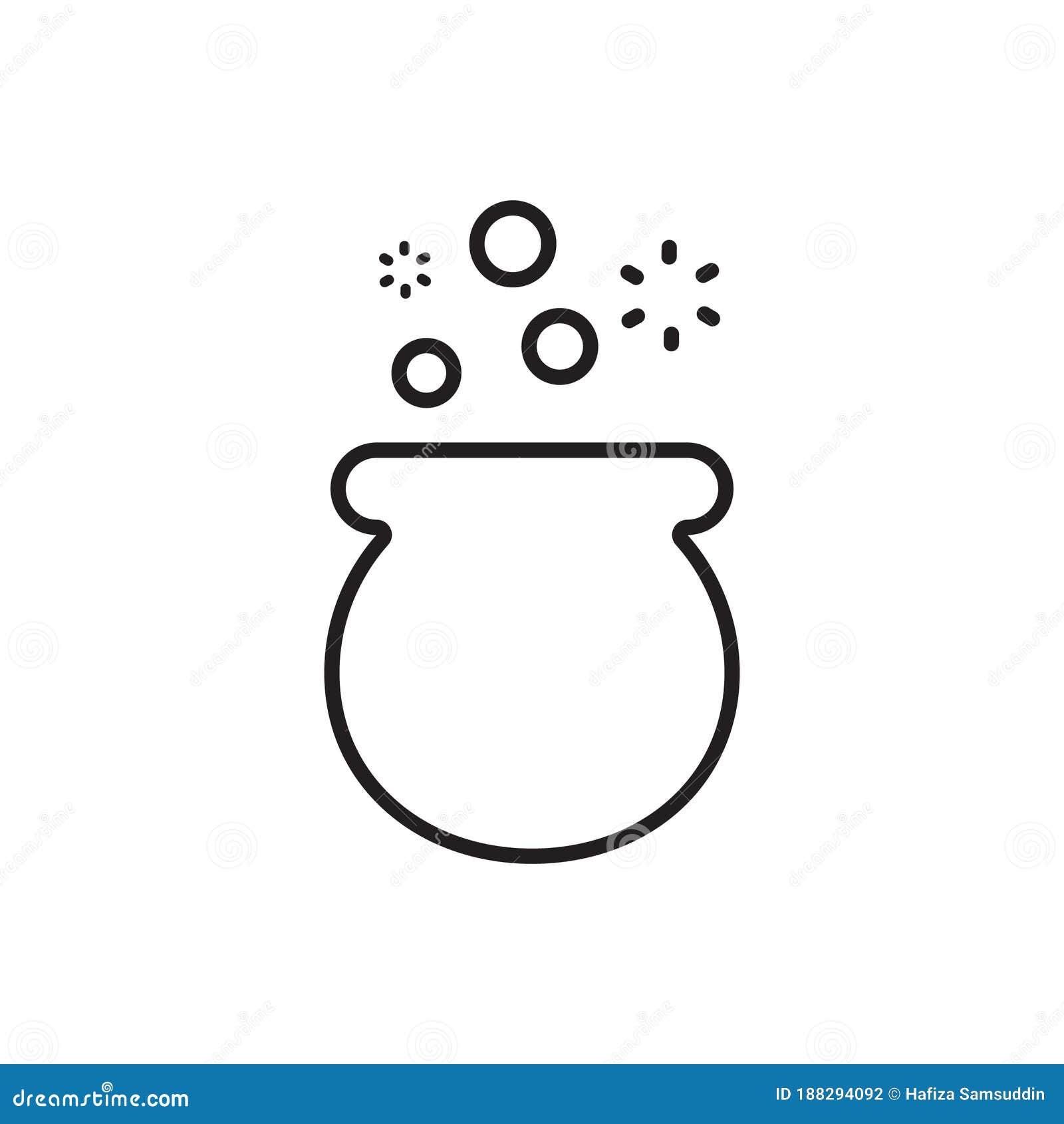 Cauldron. Vector Illustration Decorative Design Stock Vector ...