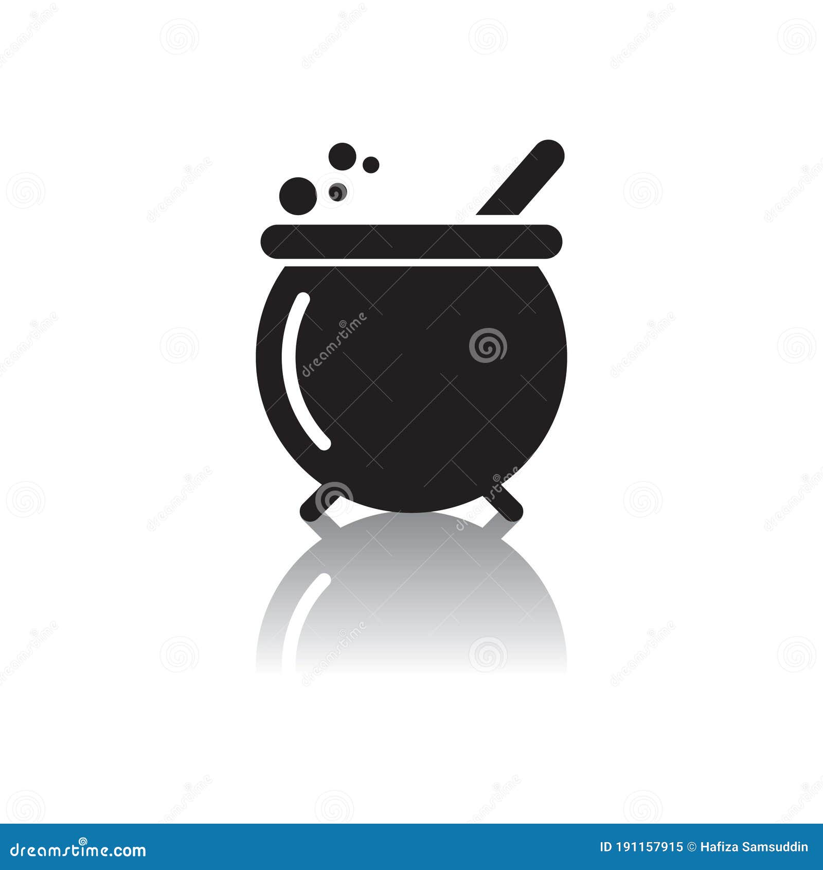 Cauldron. Vector Illustration Decorative Design Stock Vector ...