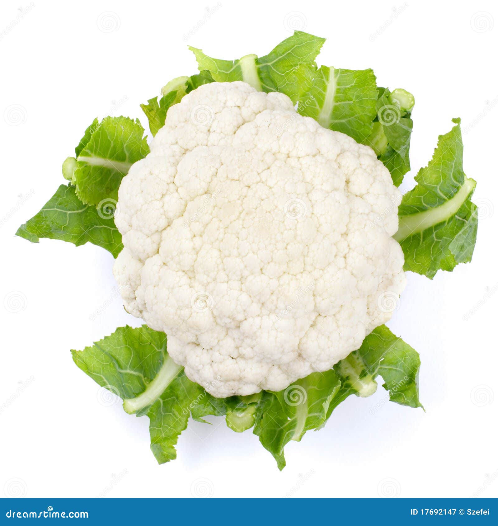 Cauliflower stock image. Image of isolated, close, food - 17692147