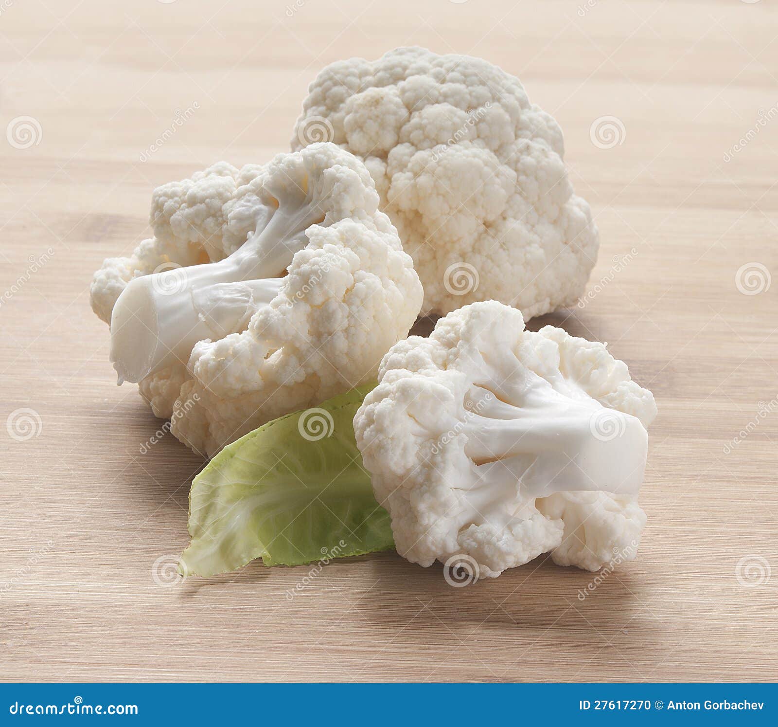 Cauliflower stock photo. Image of board, path, branch - 27617270