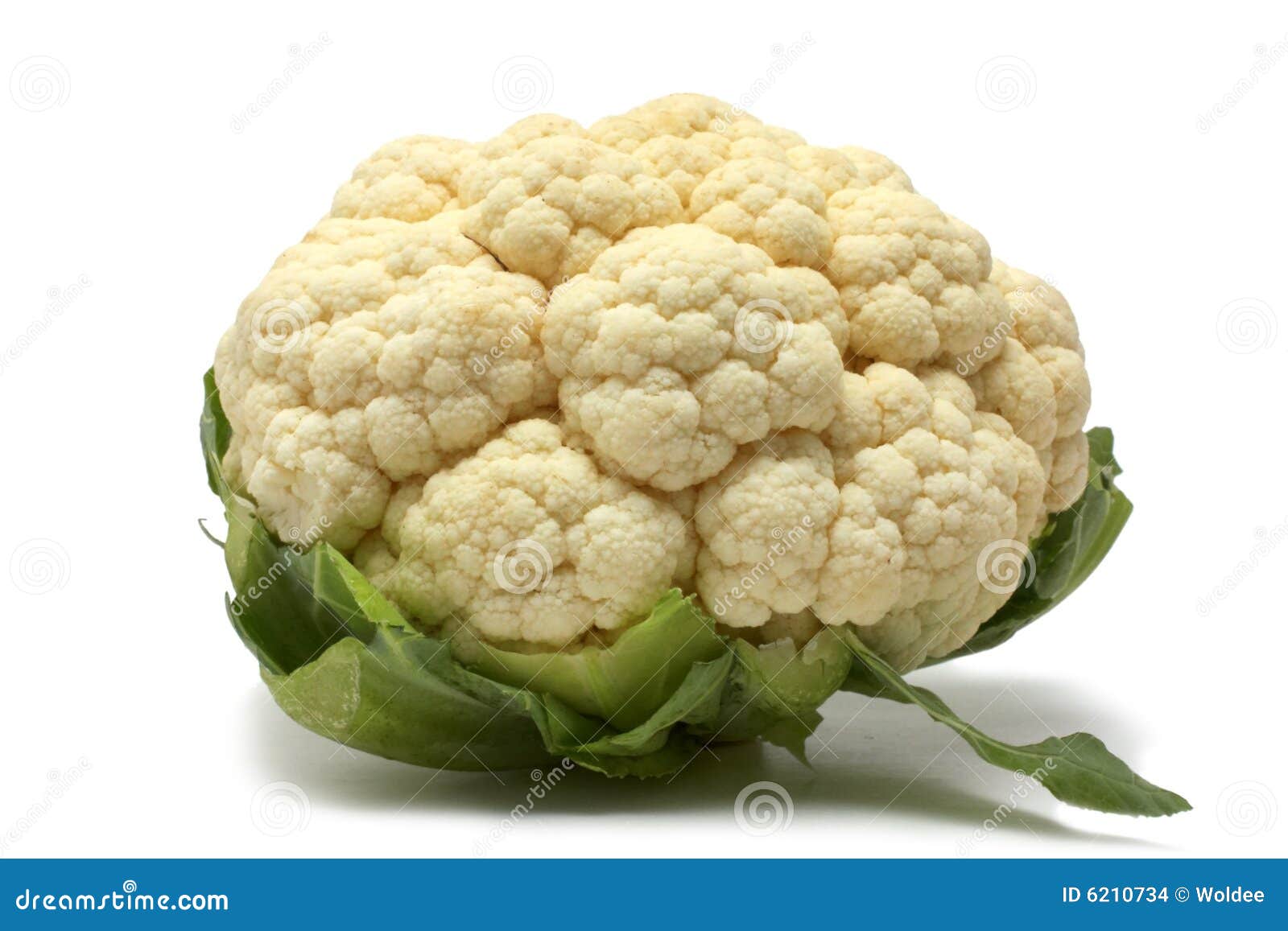Cauliflower stock photo. Image of isolated, healthy, nature - 6210734
