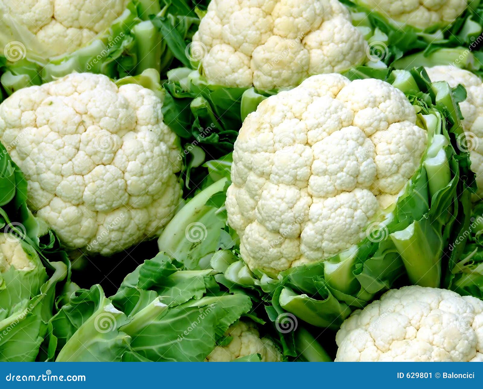 Cauliflower stock image. Image of market, food, vegetable - 629801