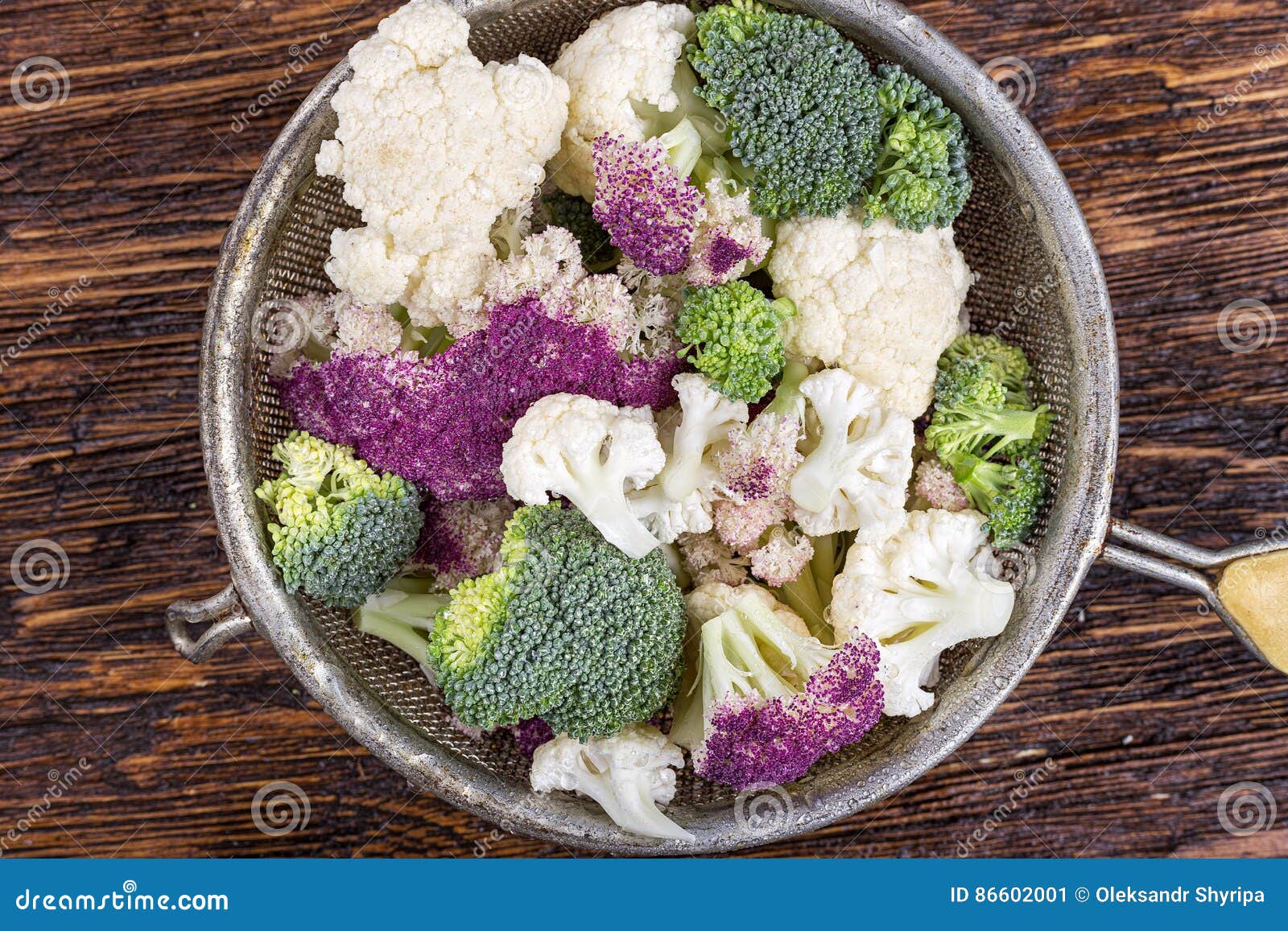 Cauliflower Different Colors Stock Image - Image of cauliflower ...