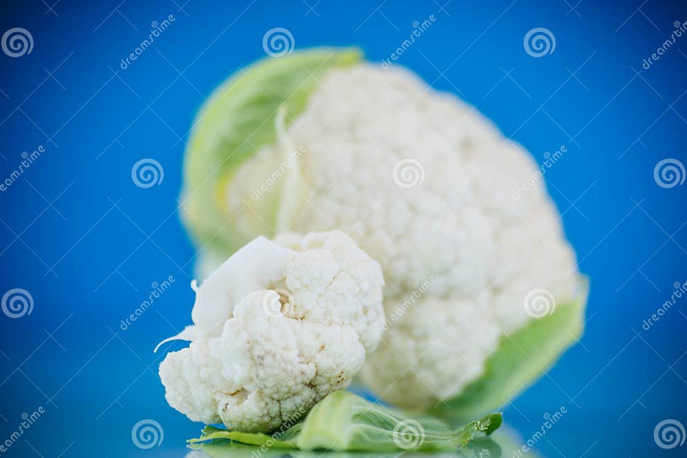 Cauliflower stock photo. Image of diet, head, ripe, leaves - 50304124