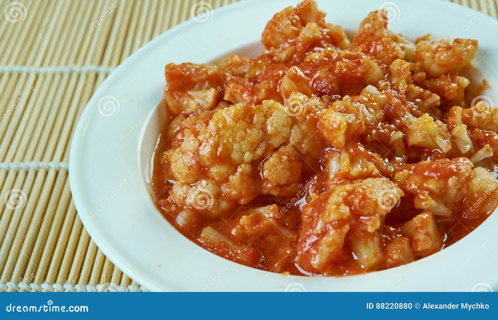 Cauliflower Pachadi stock photo. Image of dish, curry - 88220880