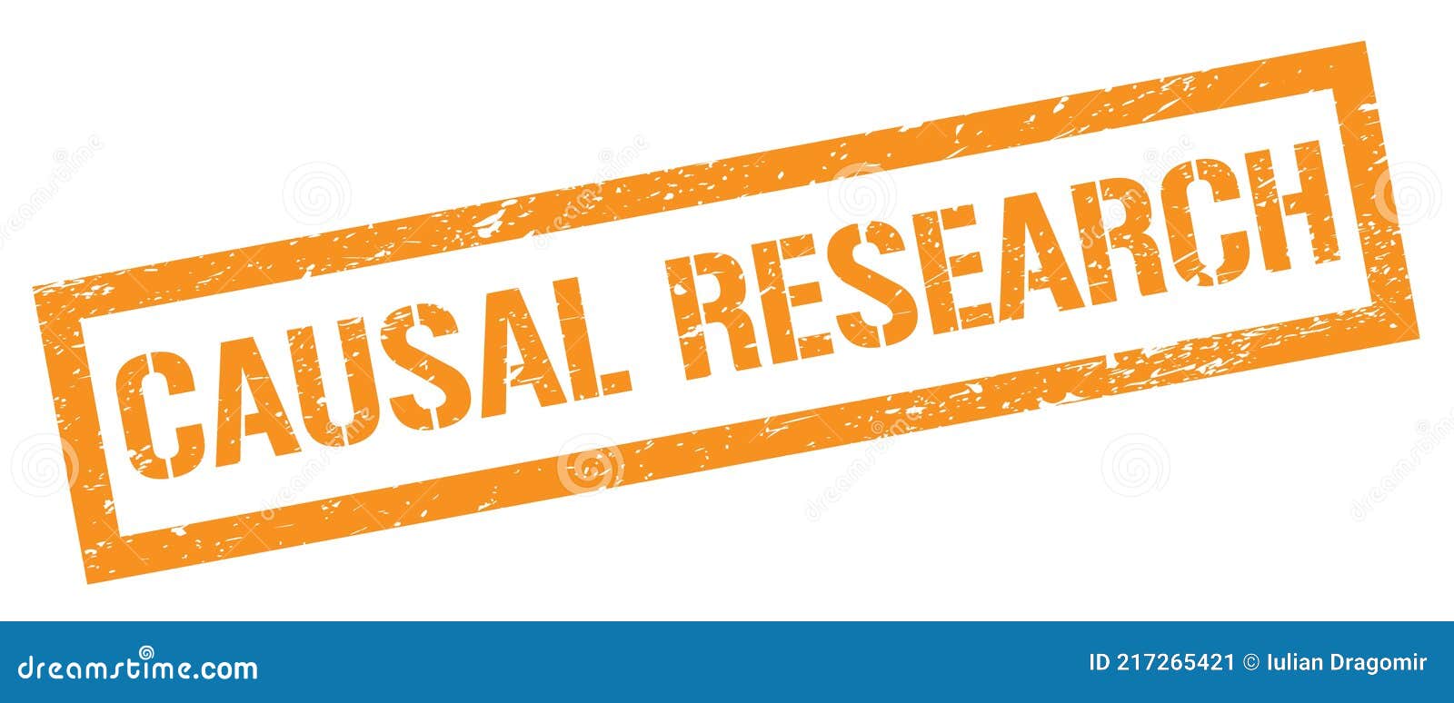 Causal Research Blue And Yellow Brochure Template Vector Illustration ...