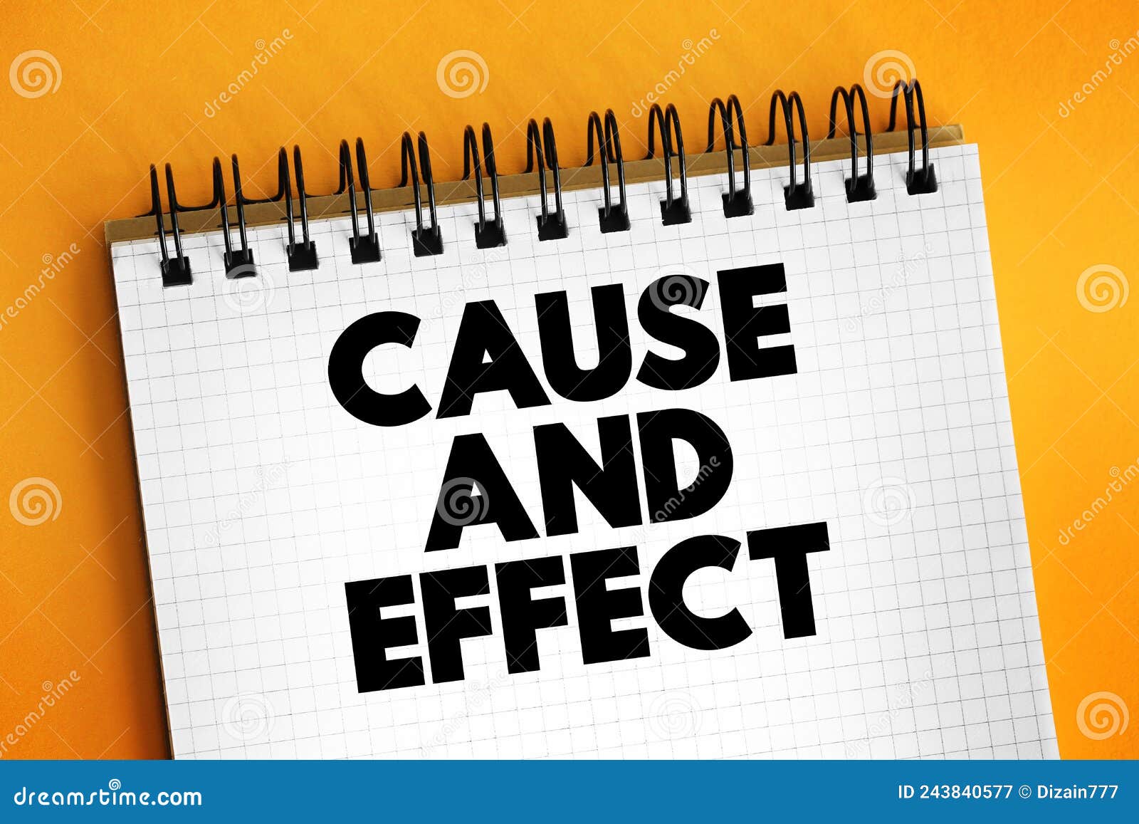 Cause and Effect - Relationship between Events or Things, Where One is ...