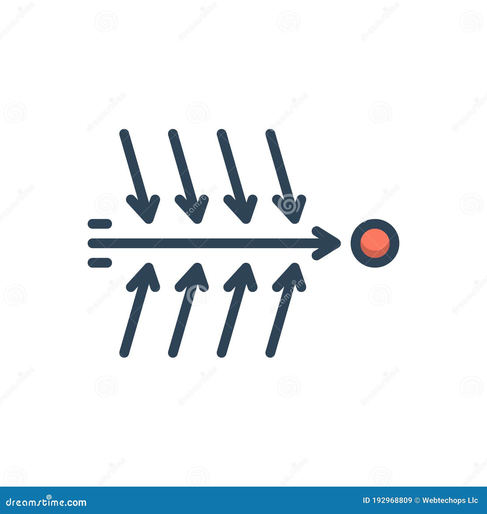 Color Illustration Icon for Cause, Reason and Problem Stock ...