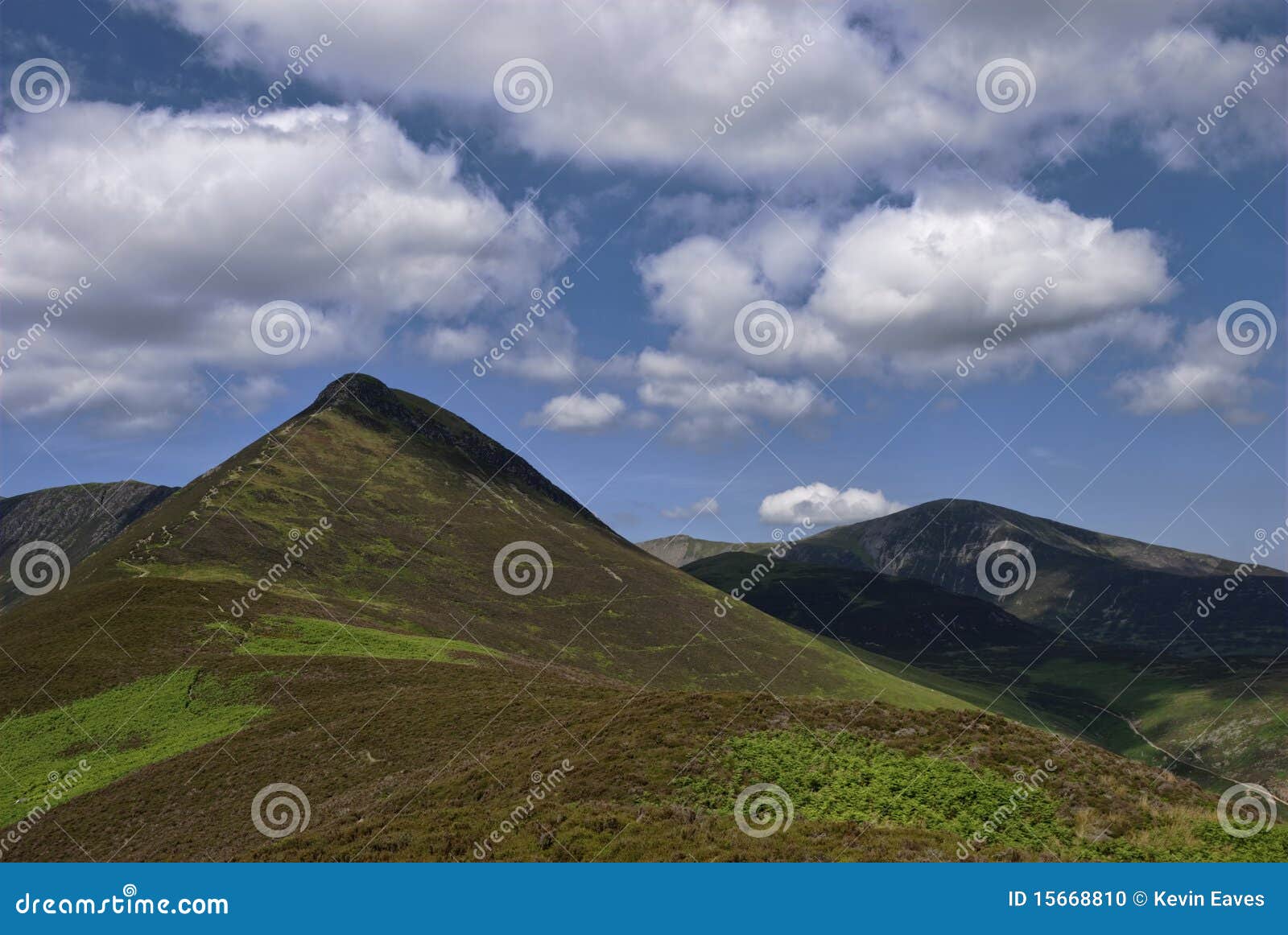 Causey Pike, Robinson, And Newlands Valley Royalty-Free Stock Image ...