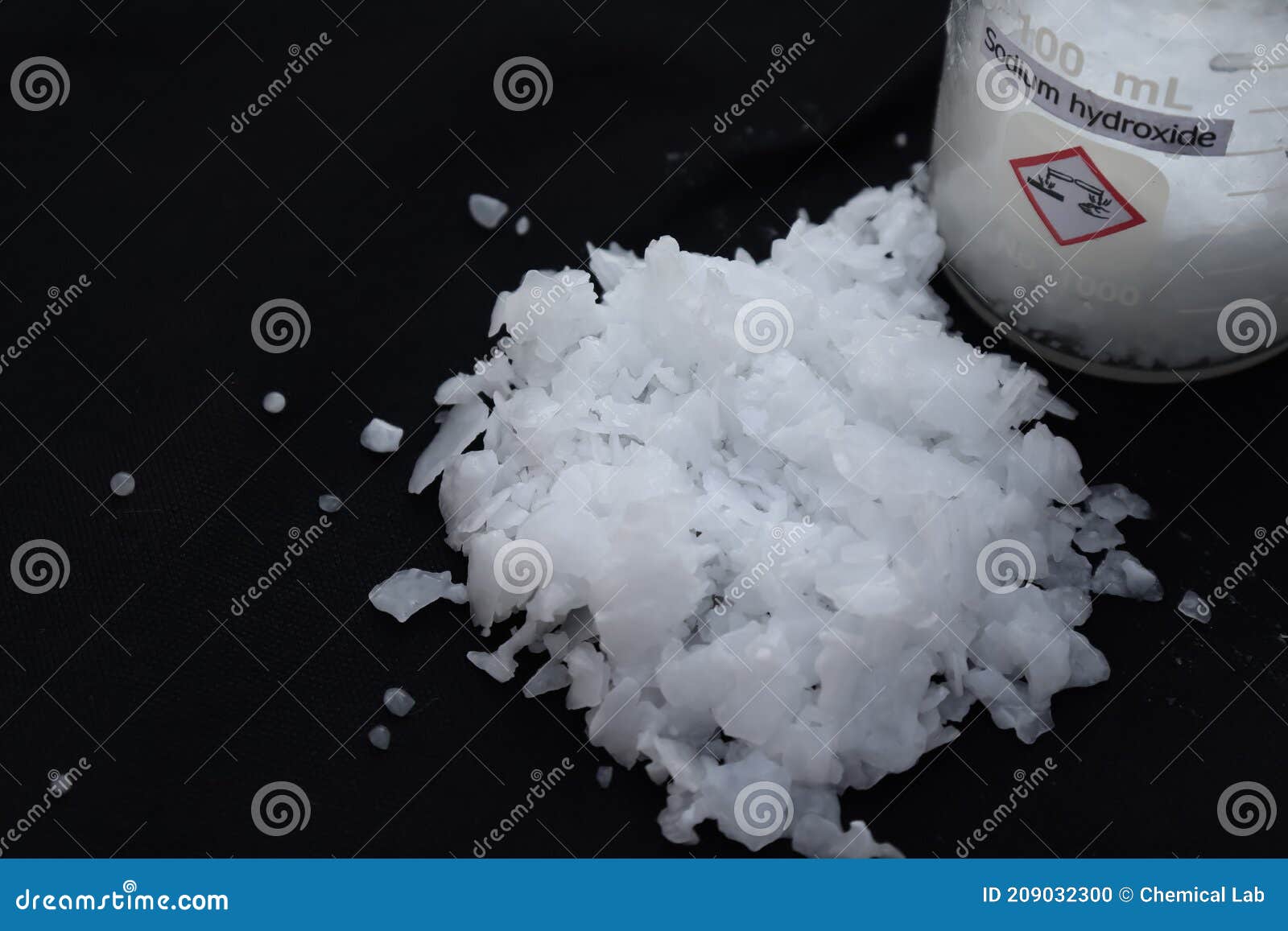 Caustic Soda Flake,sodium Hydroxide Flake Stock Image | CartoonDealer ...